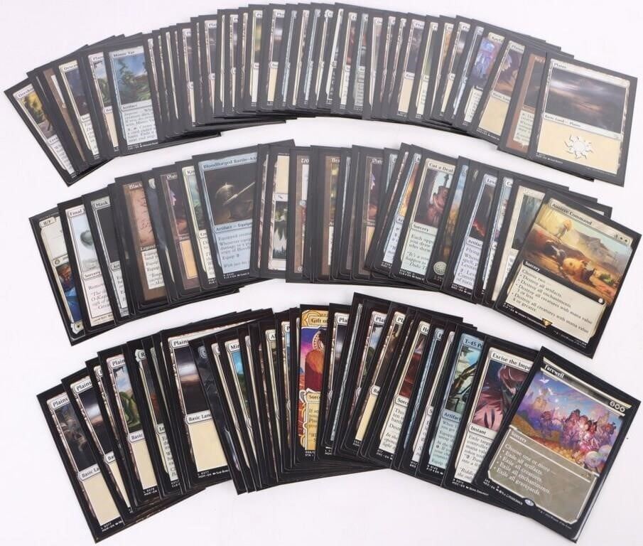 MAGIC THE GATHERING MONO WHITE COMMANDER DECK