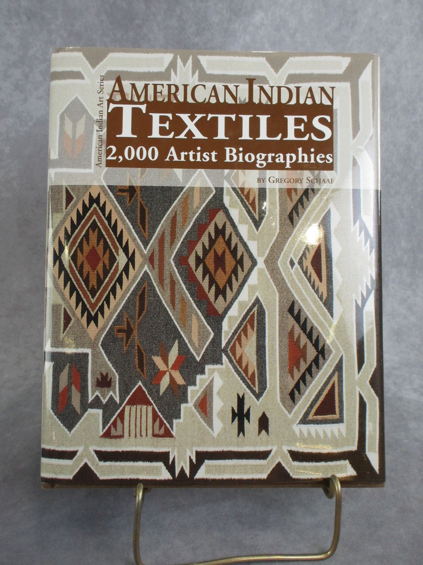 First Edition "American Indian Textiles" Book By Gregory Schaaf- 2,000 ...