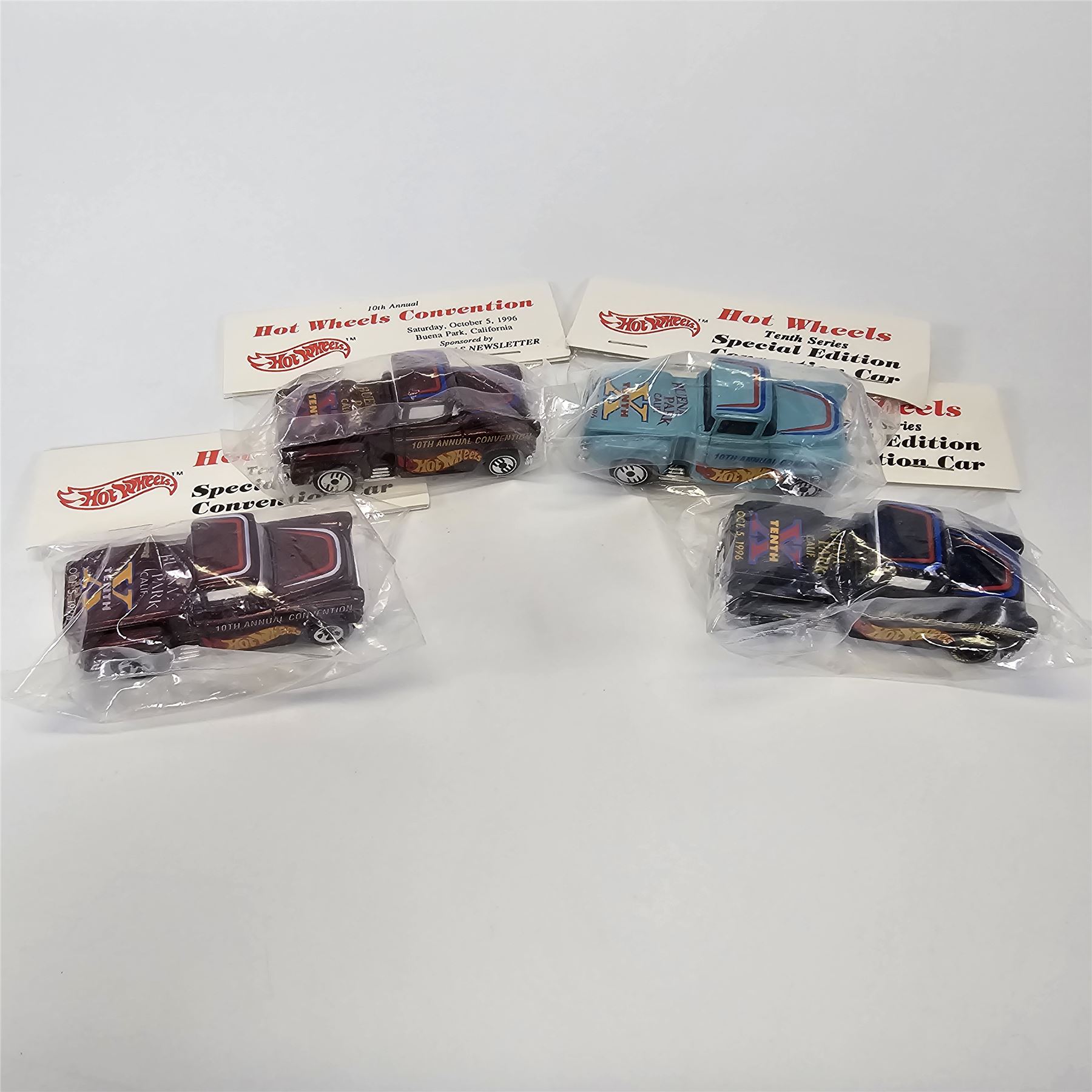 Hot Wheels S.E. Larry Wood Signed Charity Cars Lot