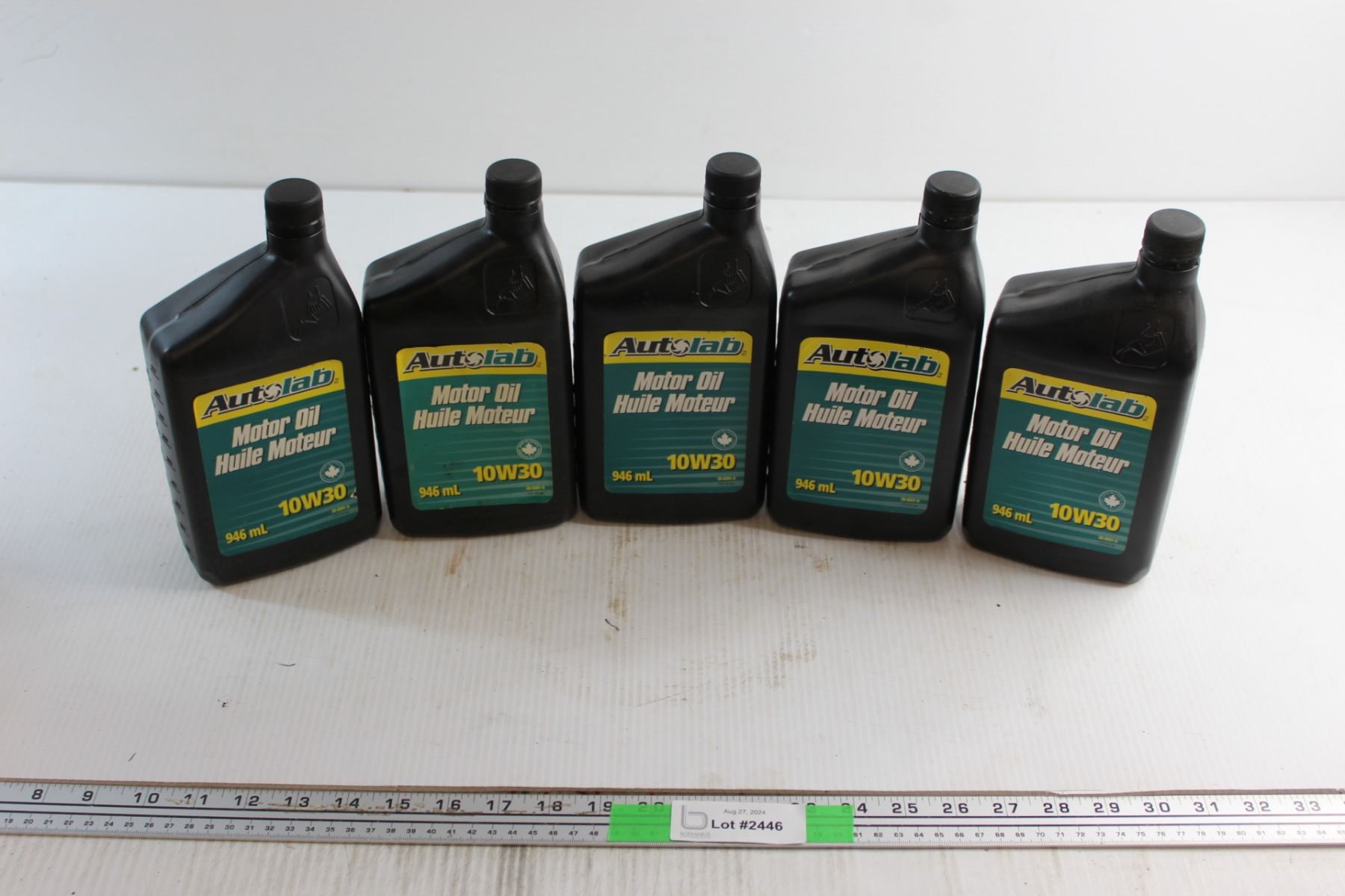 (5) Autolab 10W30 Motor Oil - Bodnarus Auctioneering