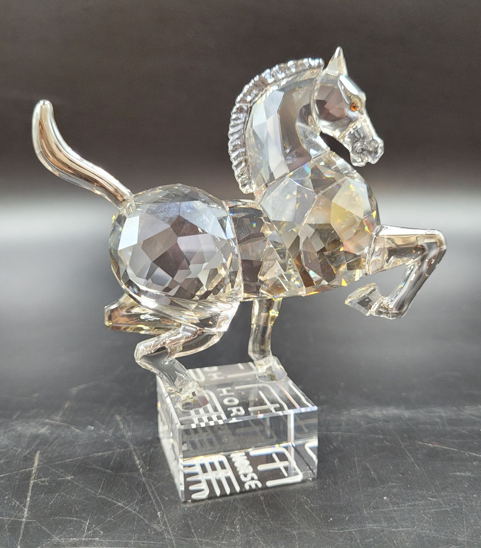 Swarovski Crystal Horse Figurine