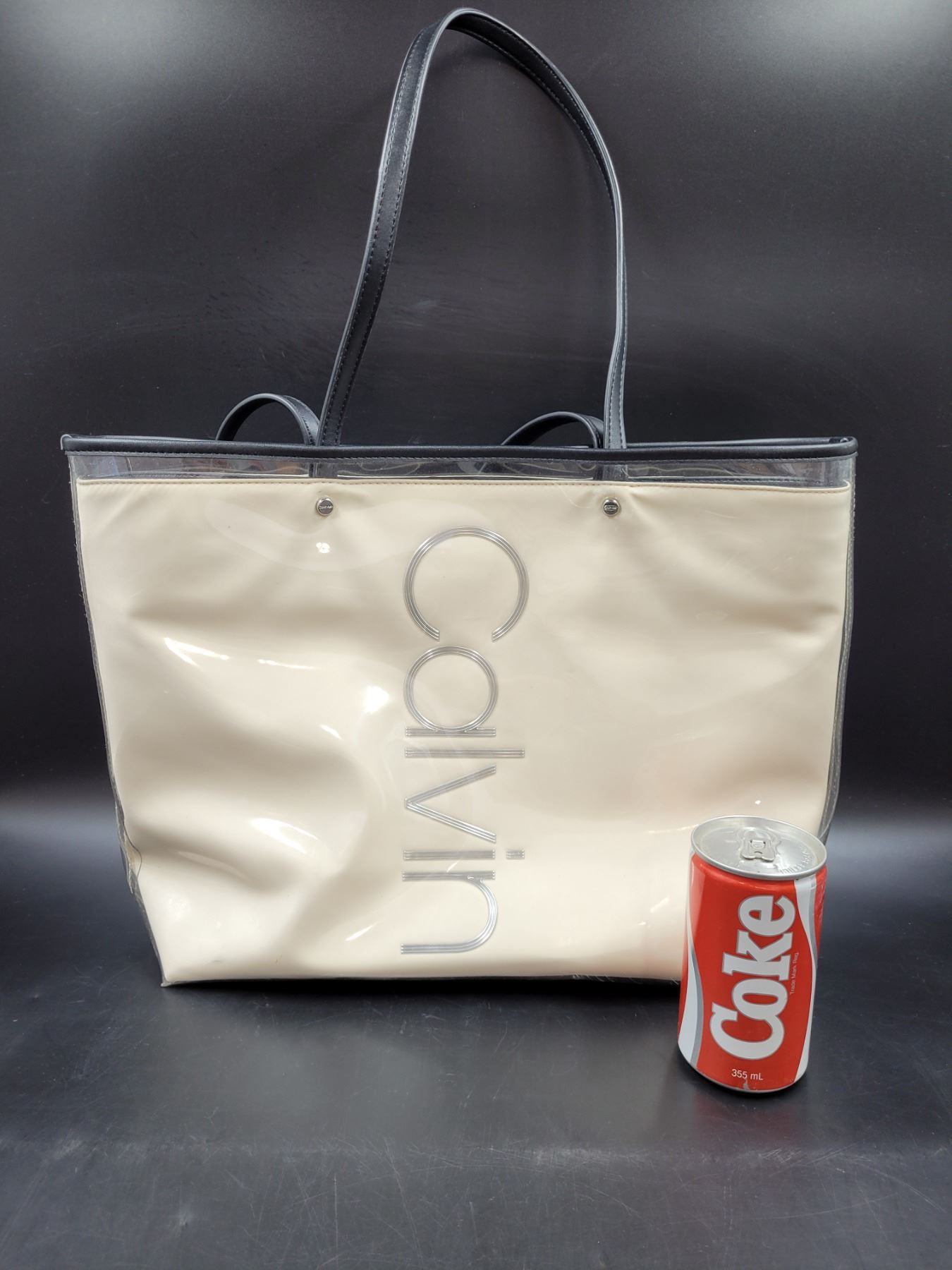 Calvin Klein Mallory Clear Tote