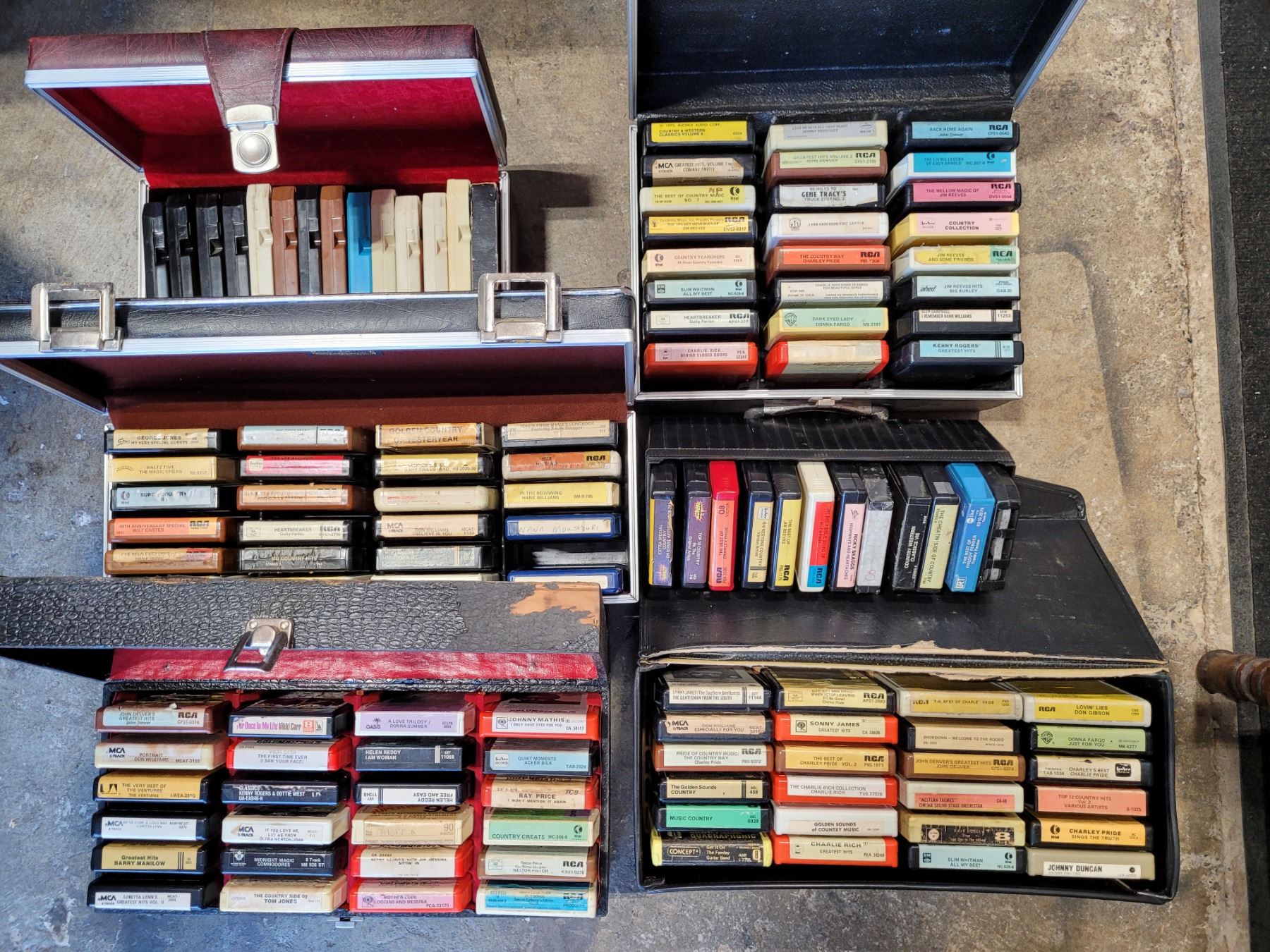Vintage 8-Track Cassette Lot