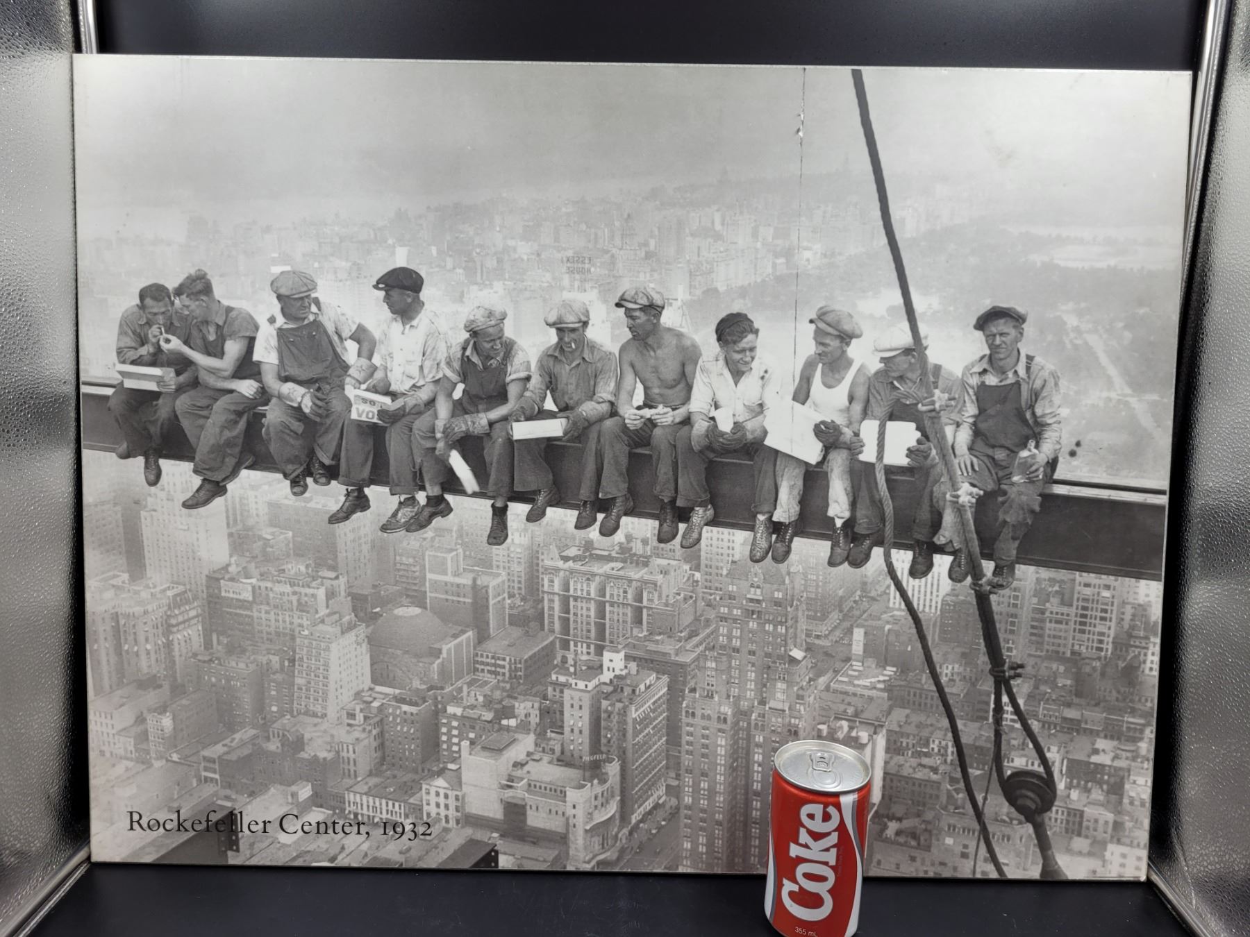 "Lunch Atop A Skyscraper" Rockefeller Center, 1932 Print