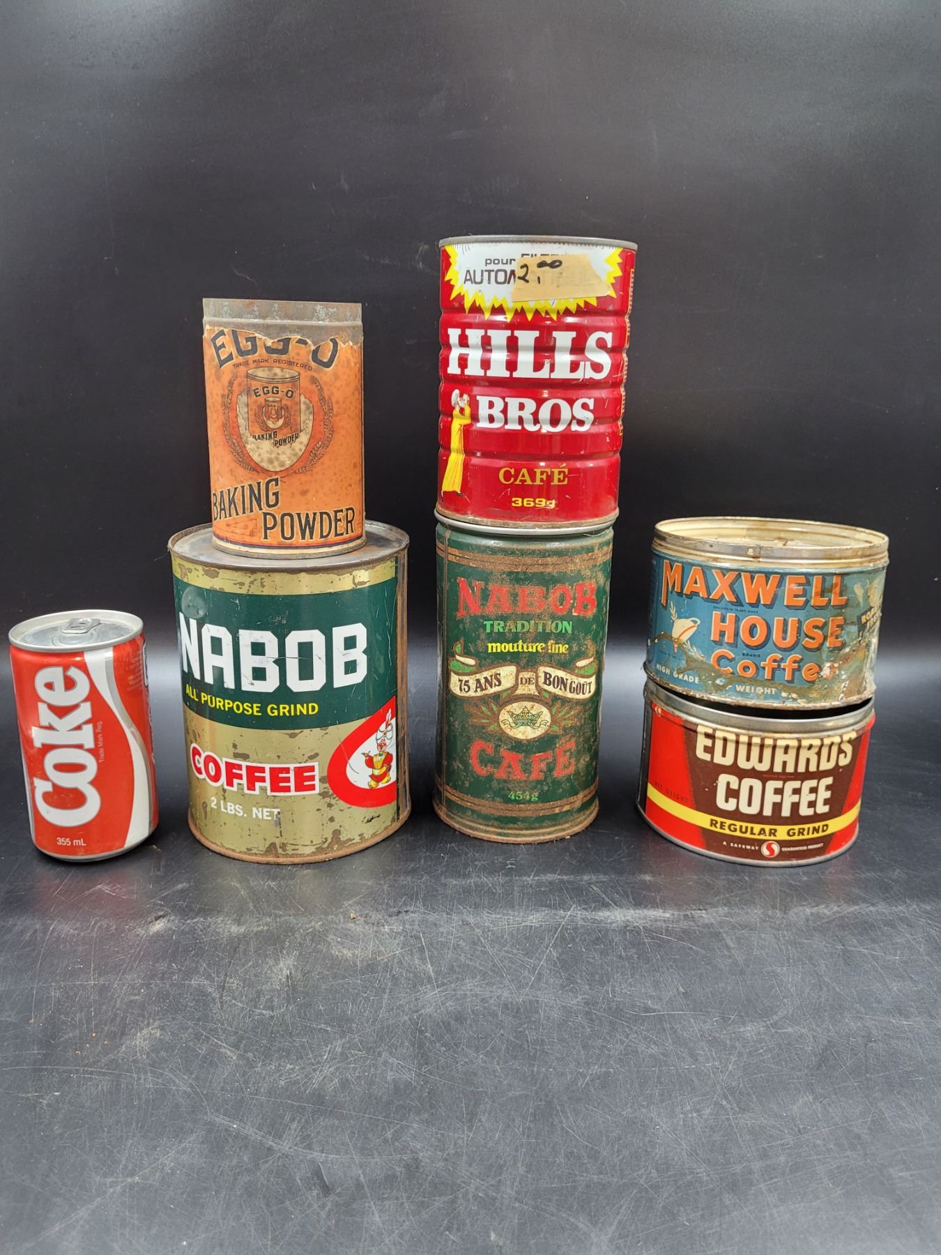 Vintage Coffee Tins