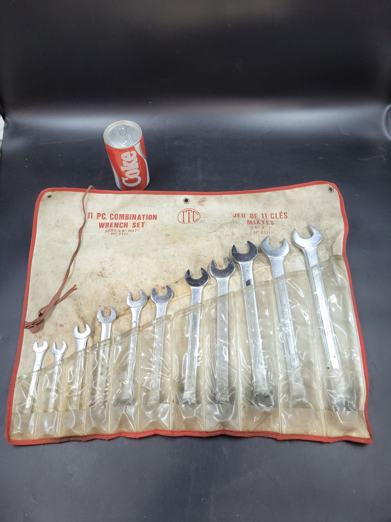 11 Piece Combination Wrench Set