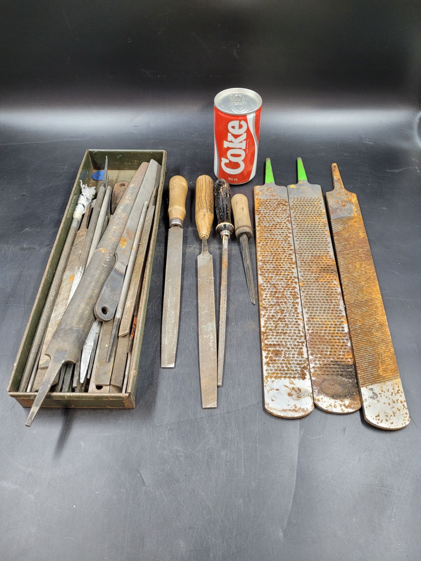 Vintage Metal Files and Shapers
