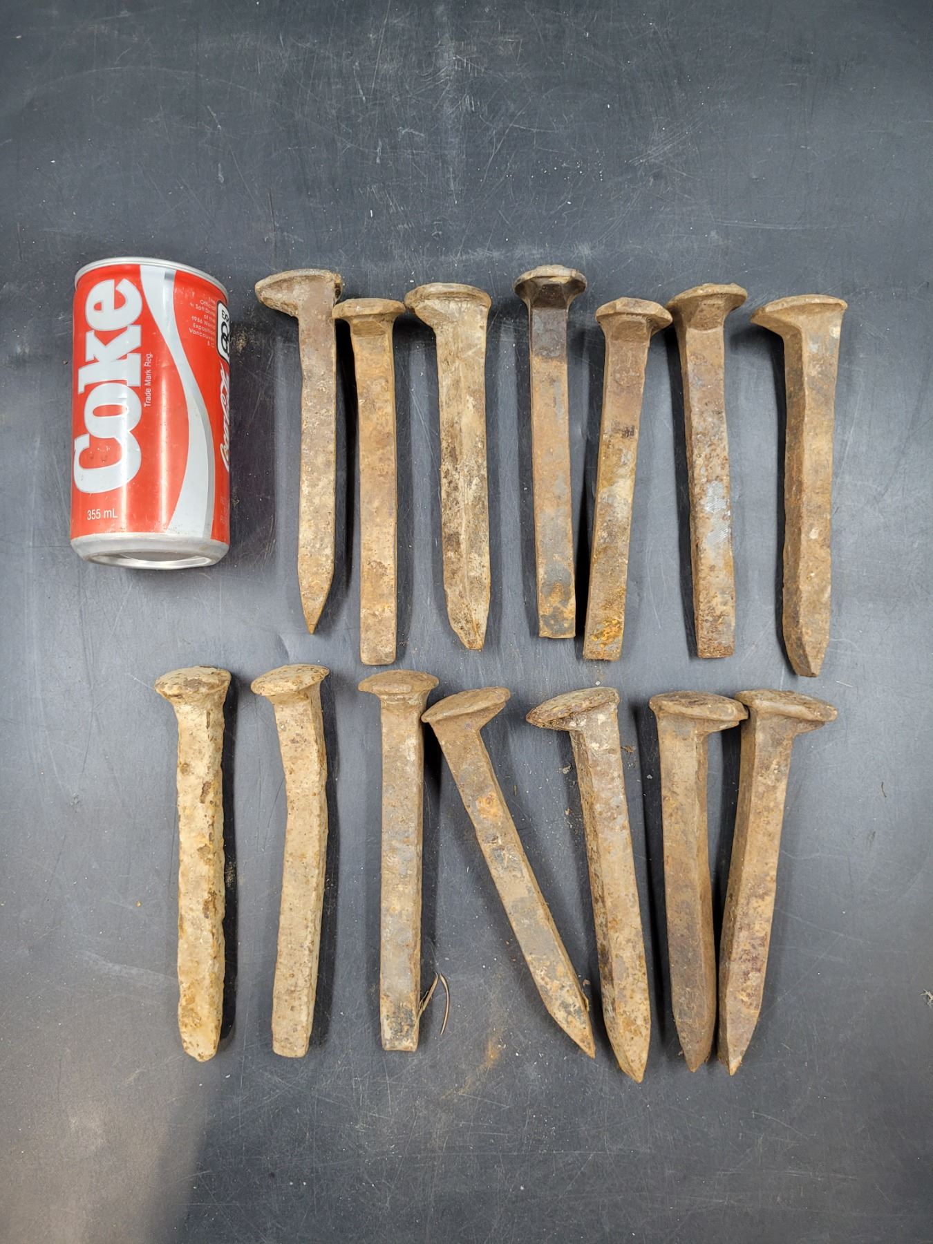 Vintage Railroad Spikes