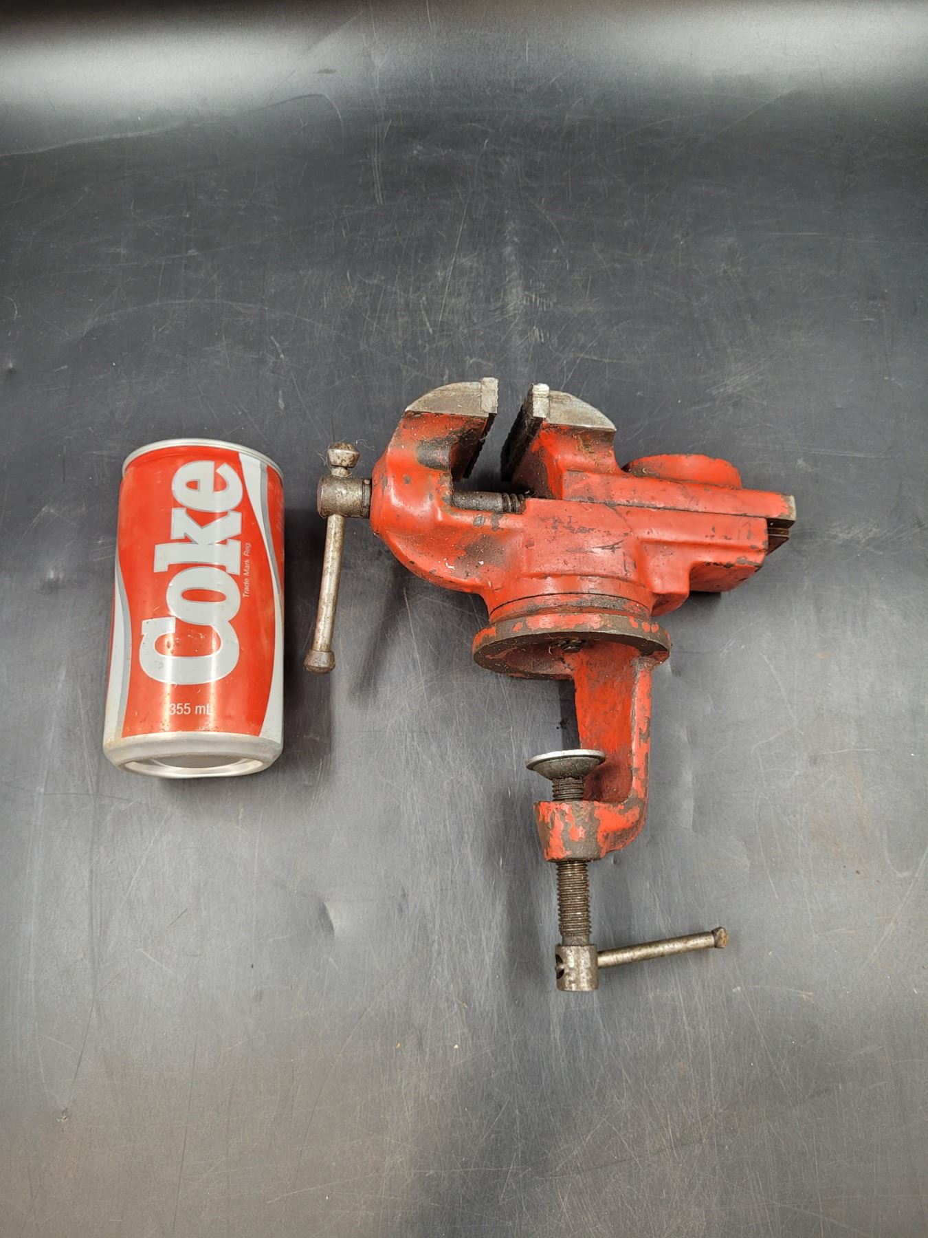 Vintage Red Vise