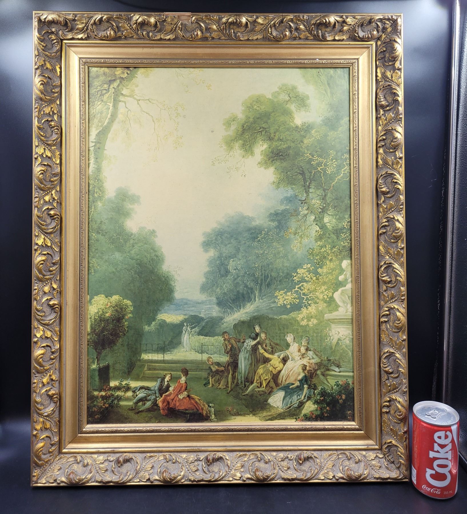 Vintage Framed Oil Painting