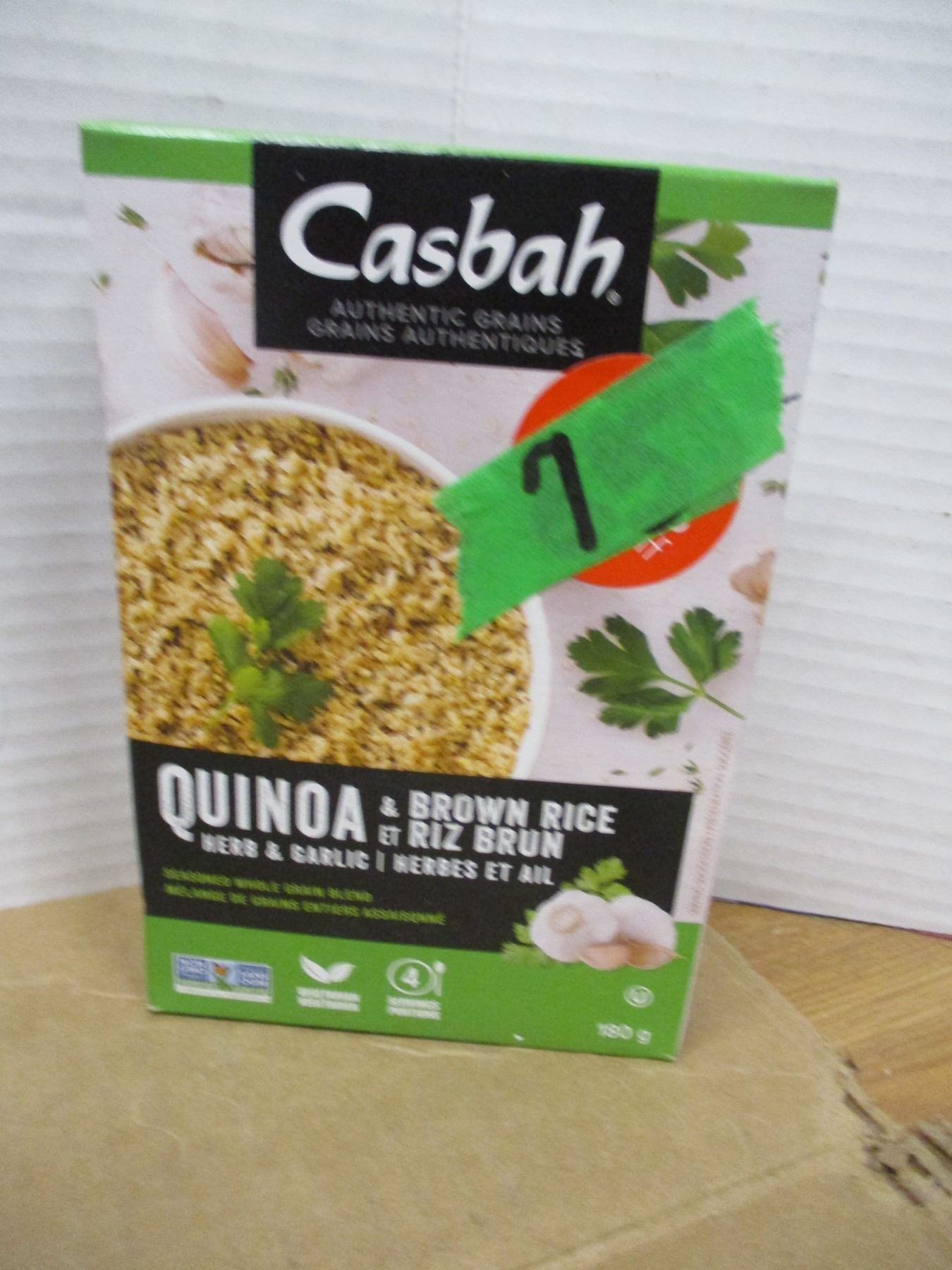 SHELF PULLS (AS IS): QUINOA C/W BROWN RICE (180G)