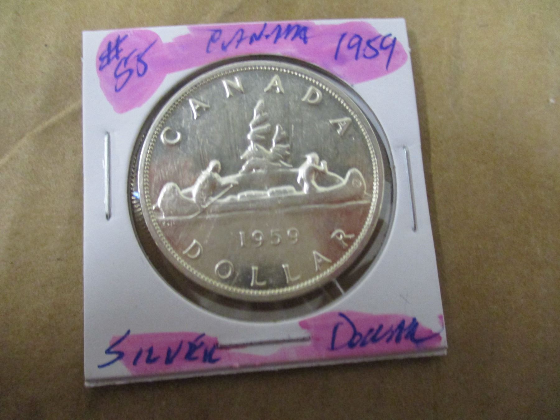 1959 CANADA SILVER DOLLAR