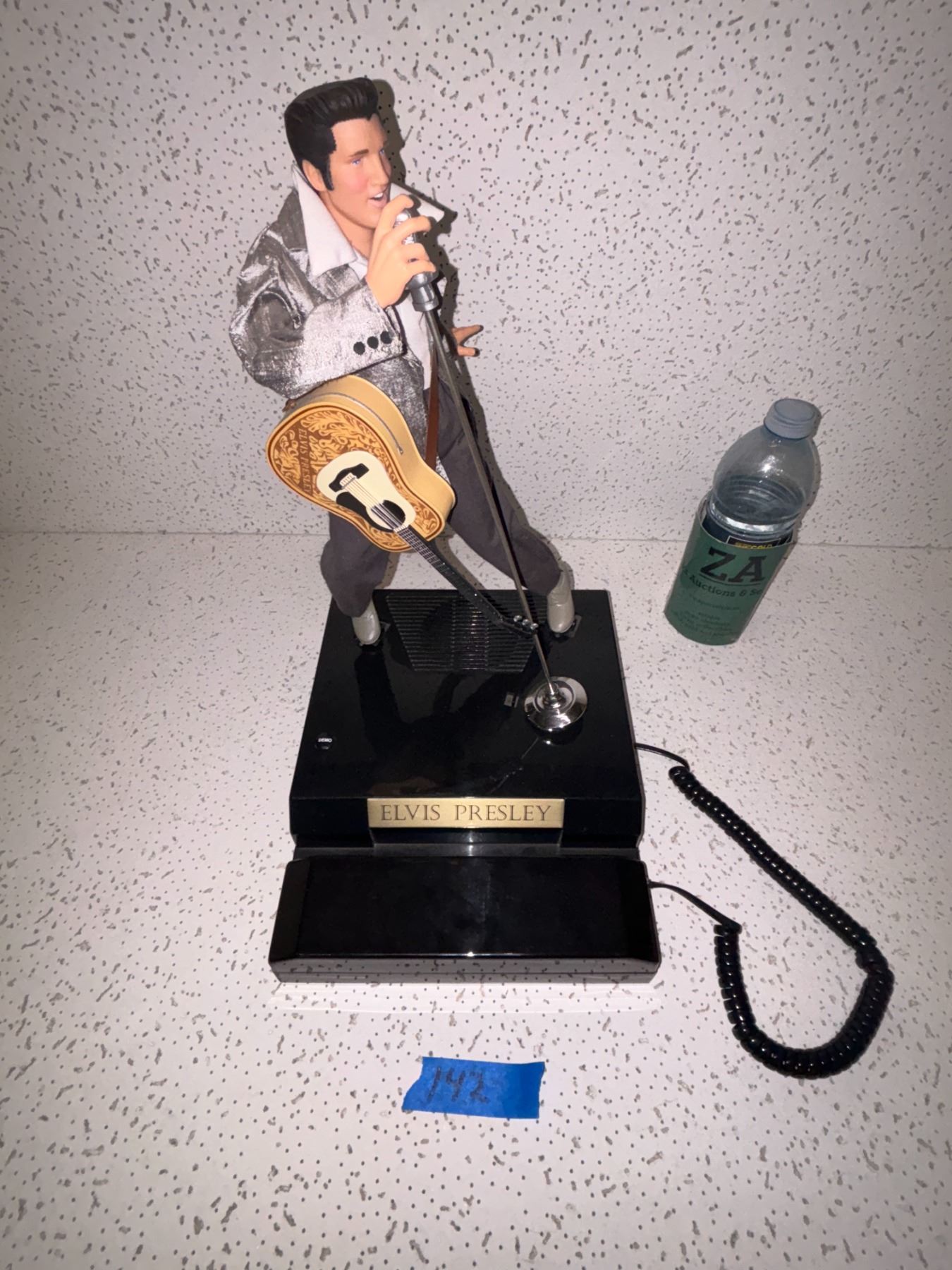 Vintage Elvis Presley Telemania Animatronic Phone with Box , Sings, Dances
