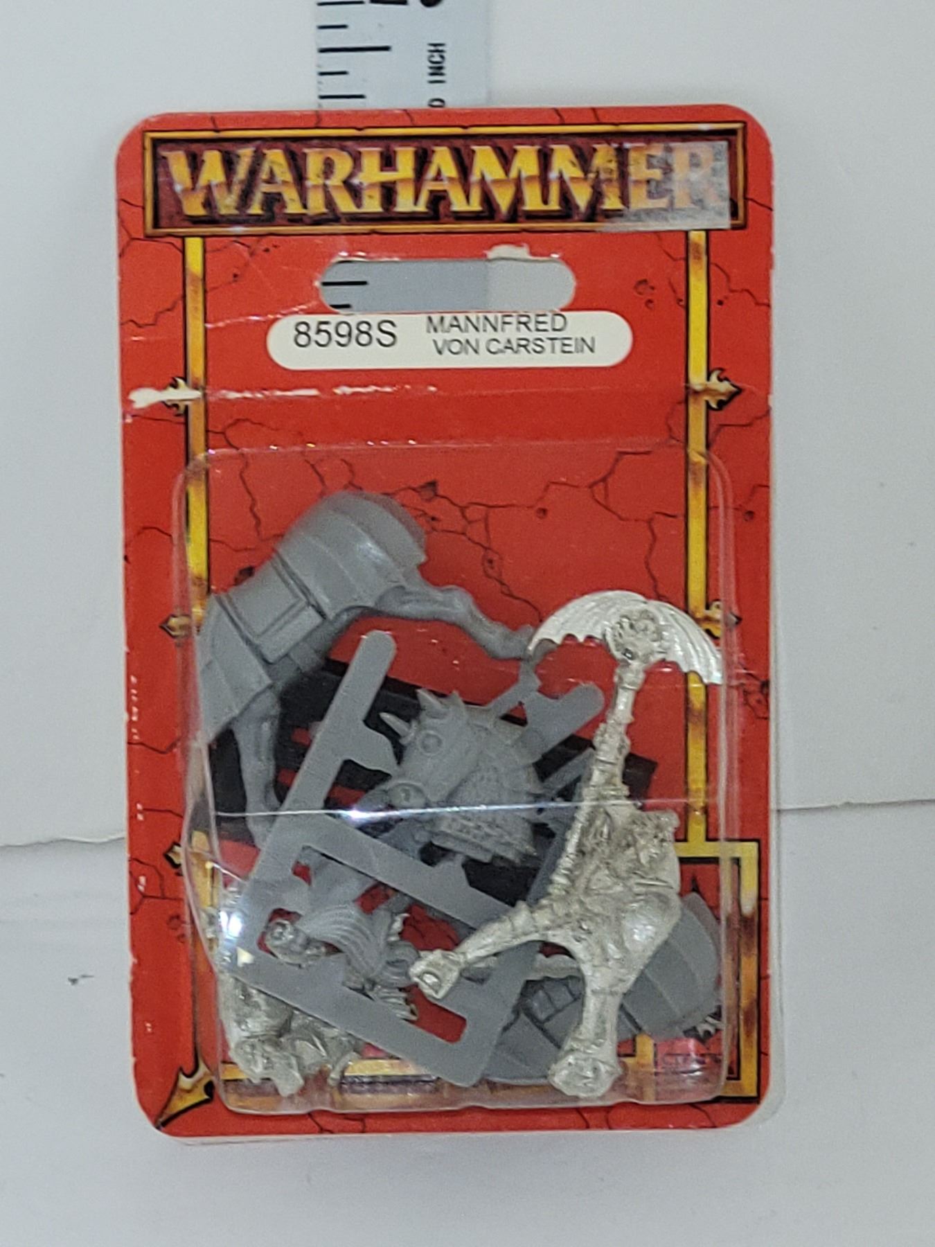 Vintage 1997 (Sealed) Warhammer Citadel Miniature Mannfred Von Carstein ...