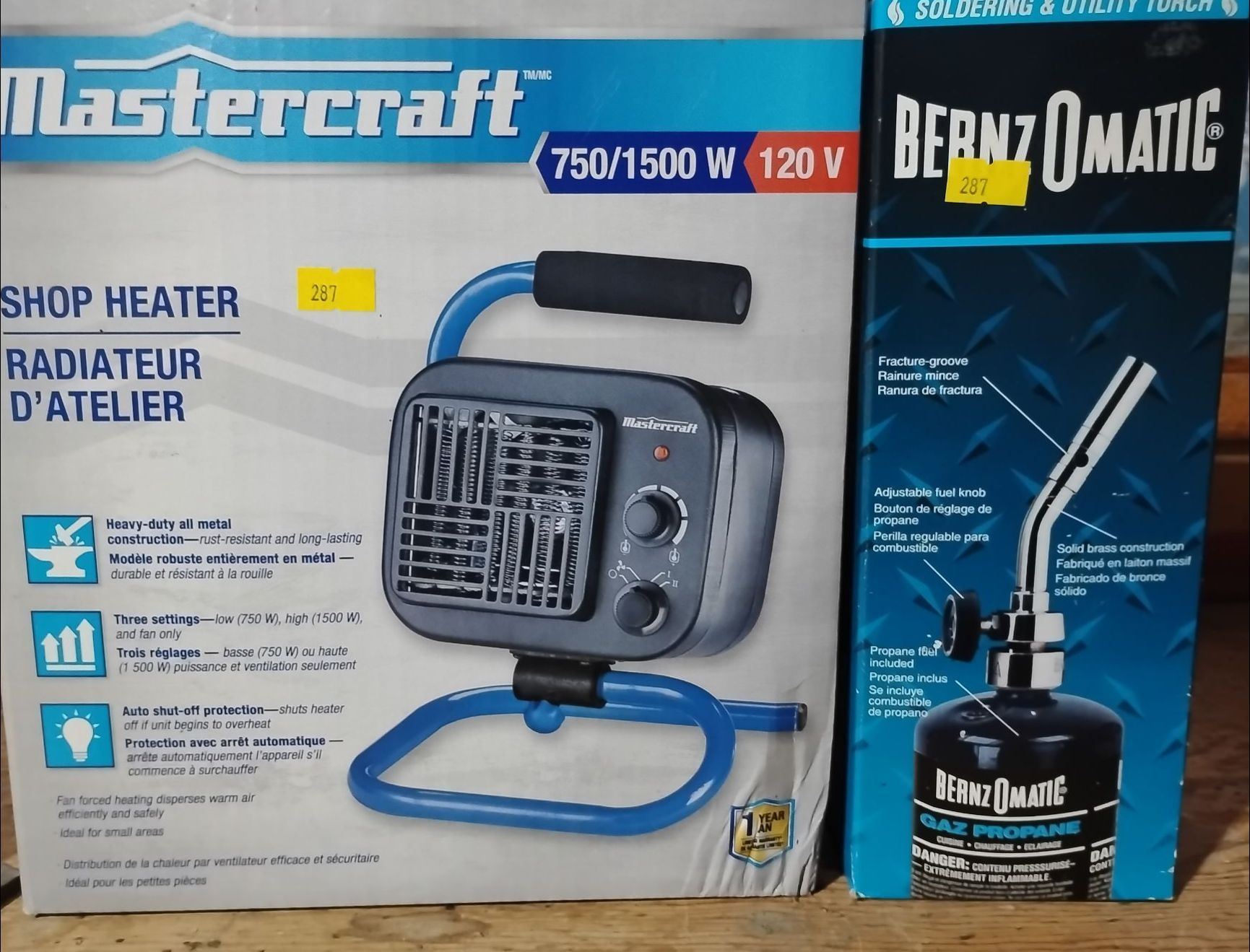 New Alternate Heat Sources Bernzomatic Torch/ Solder Kit w/ Electric Heater