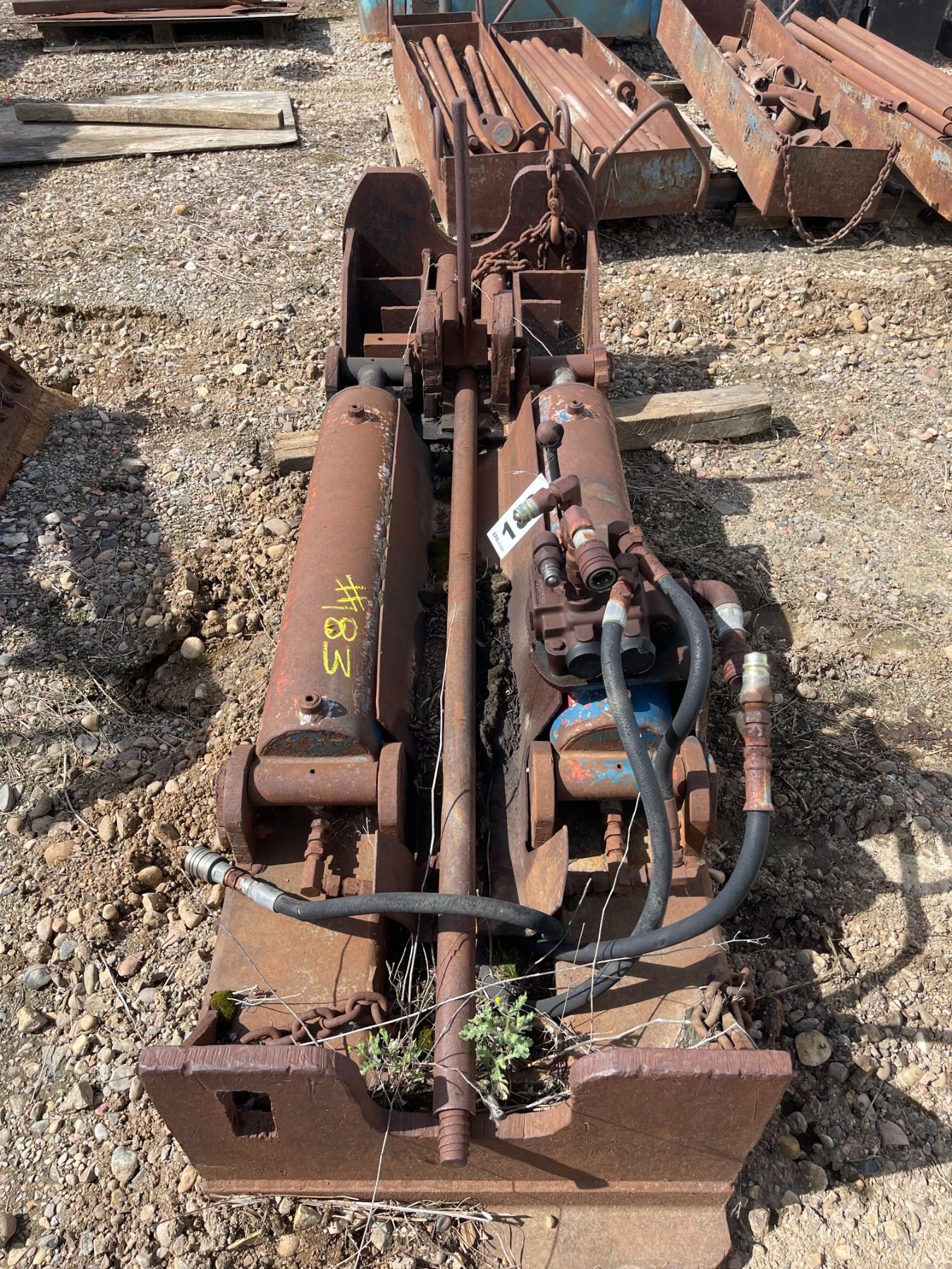 Hydraulic Pipe pusher