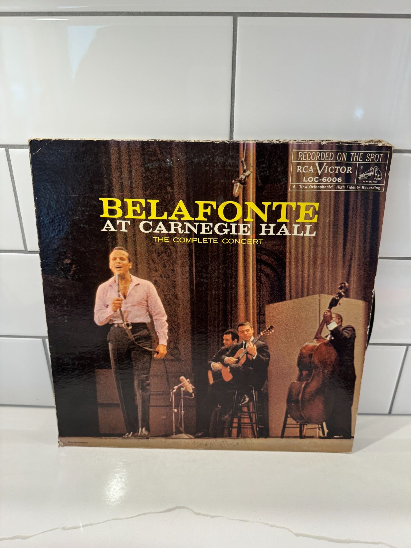 Bellafonte at Carnegie Hall record