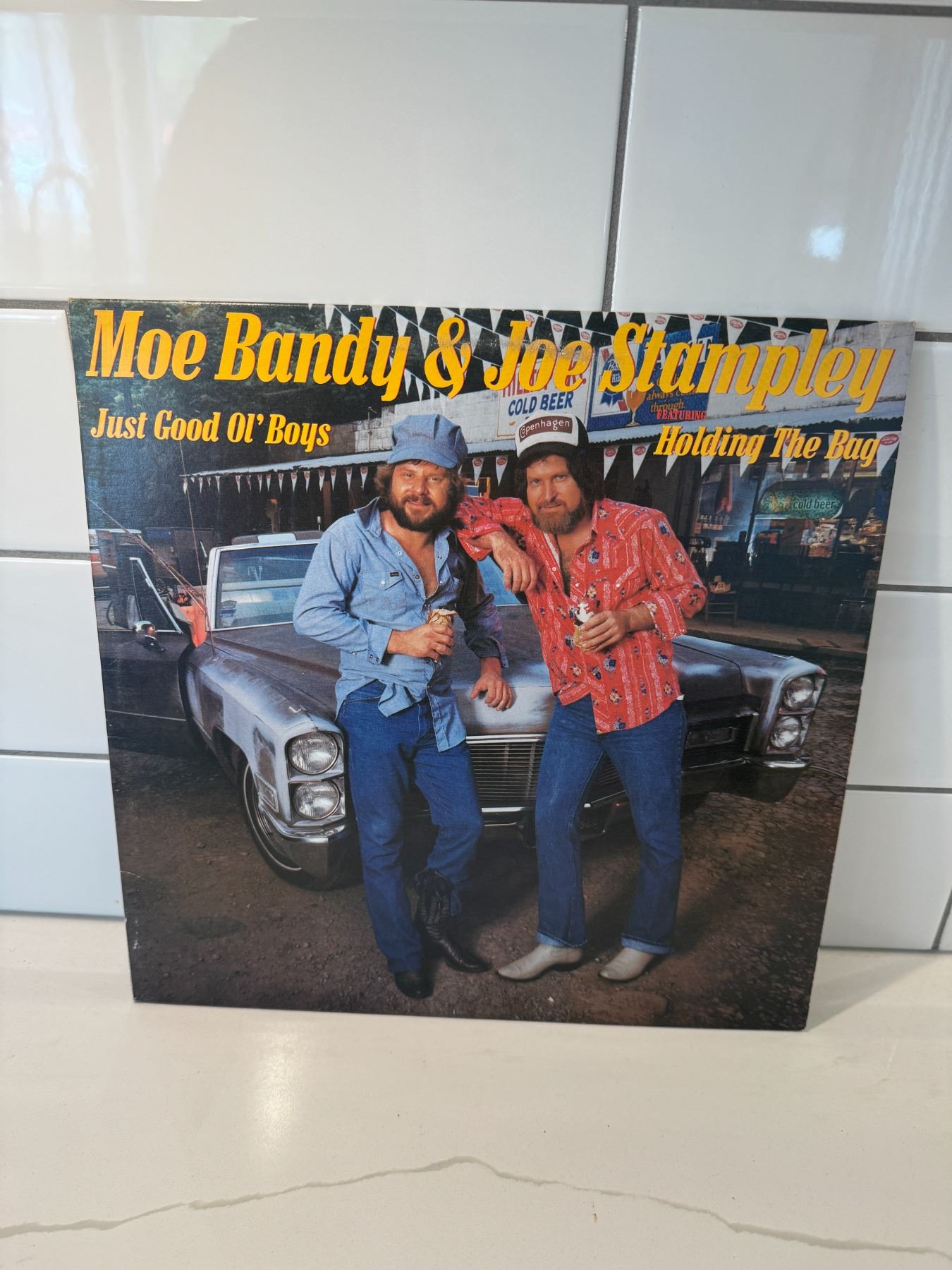 Moe Bandy and Joe Stampley just got old boys holding the bag record