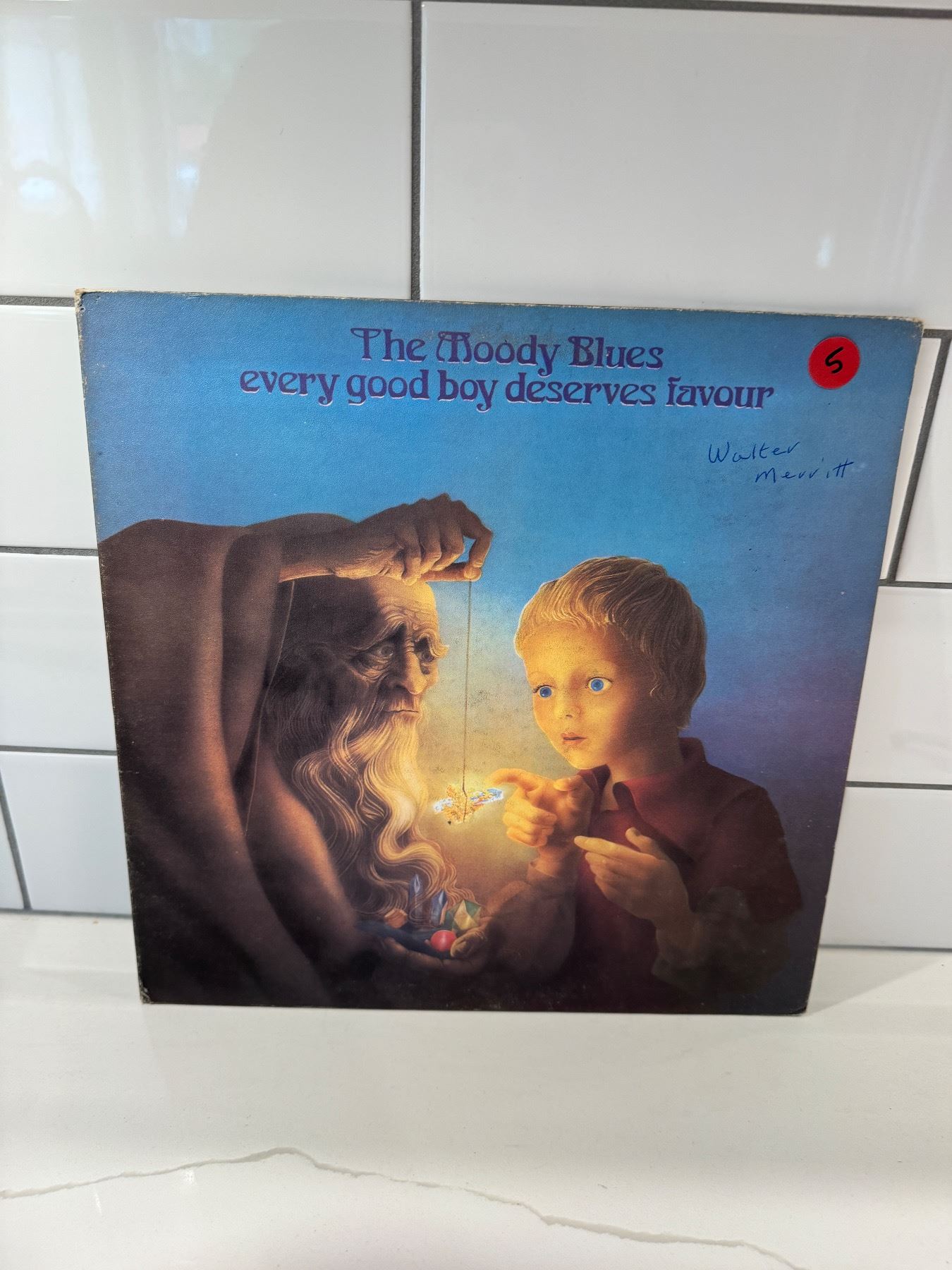 The Moody blues every good boy deserves a favor record