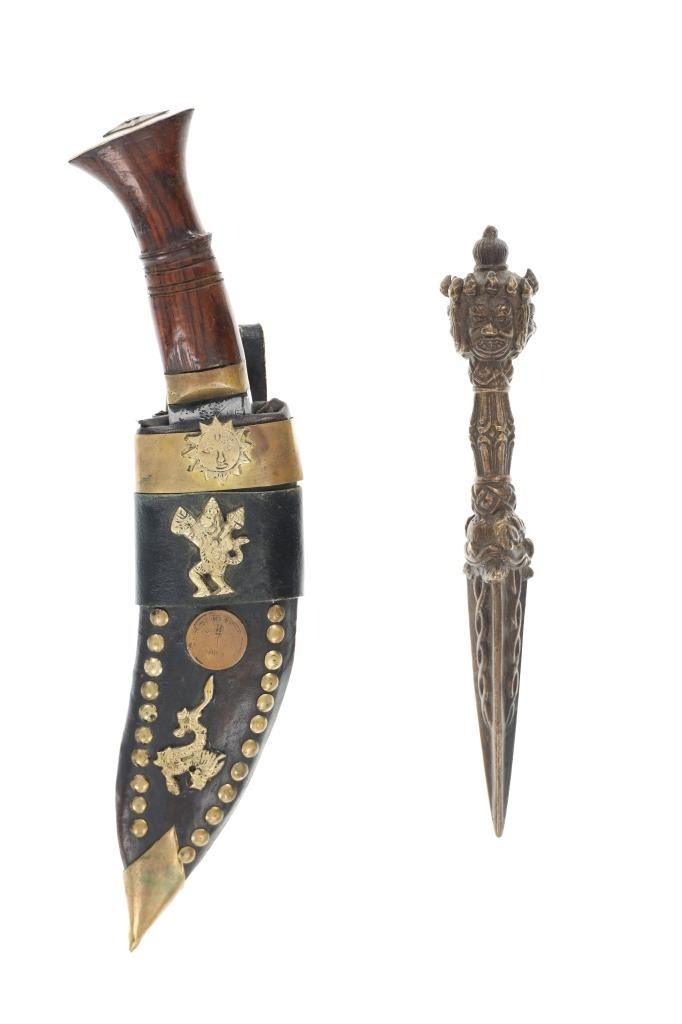 Nepali Kukri Bolo & Buddhist Ceremonial Knives