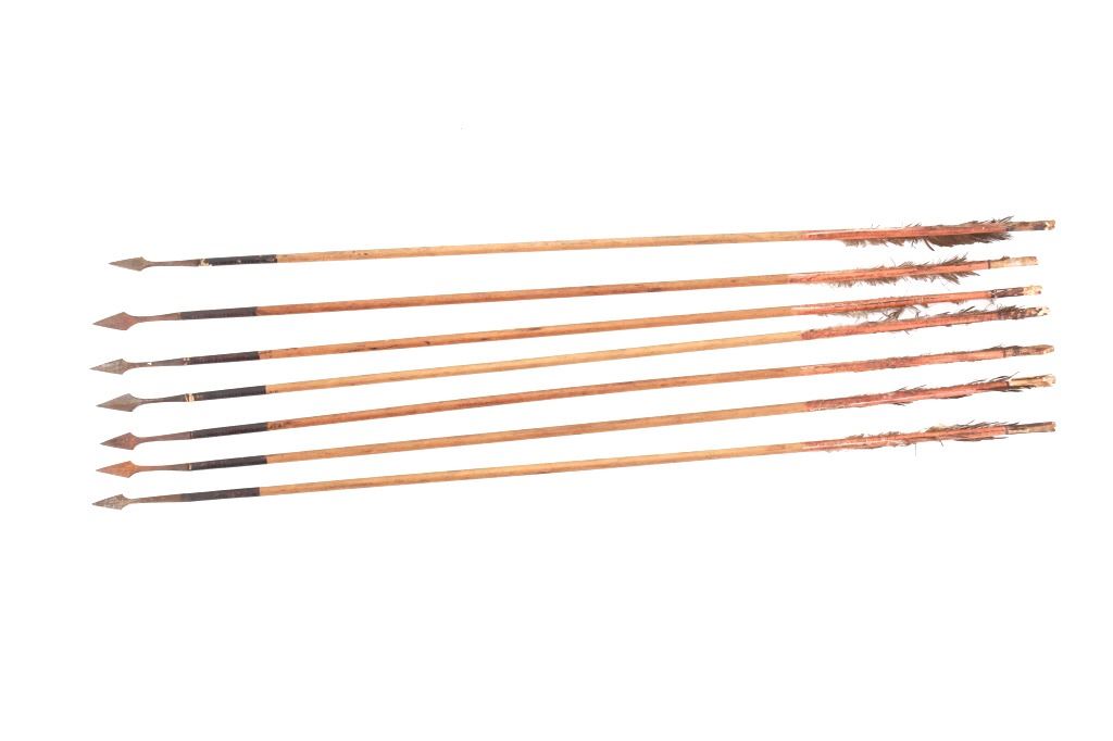 Qing Dynasty Sirdan Manchu War Arrows c. 1839-1901