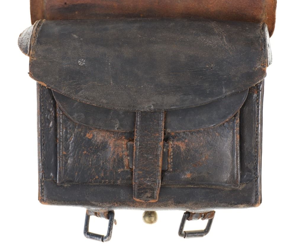 Civil War US Infantry Shoulder Cartridge Box c1862