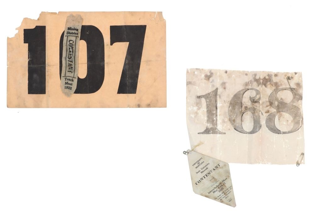 Montana Missoula & Butte Contestant Tags c. 1920s