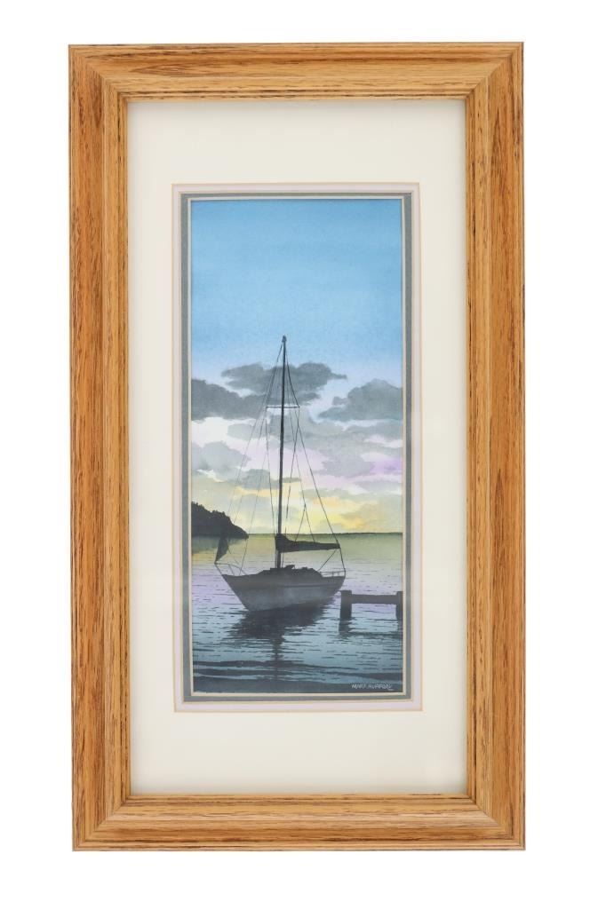 Mark Hufford Original Signed Watercolor Painting
