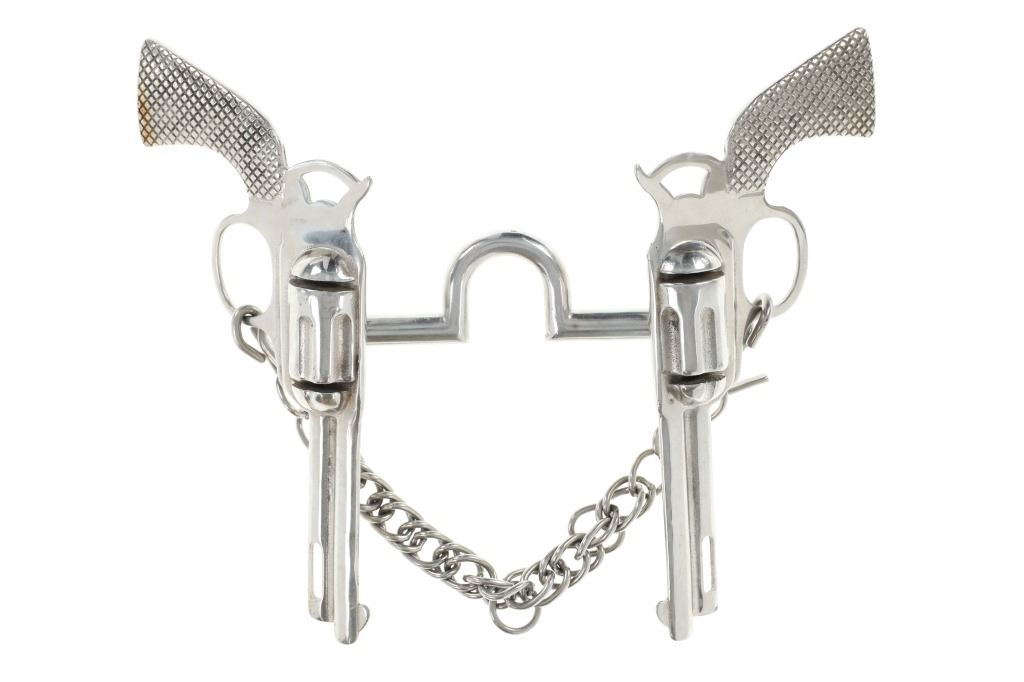 Dale Anderson Steel Six Shooter Revolver Bit