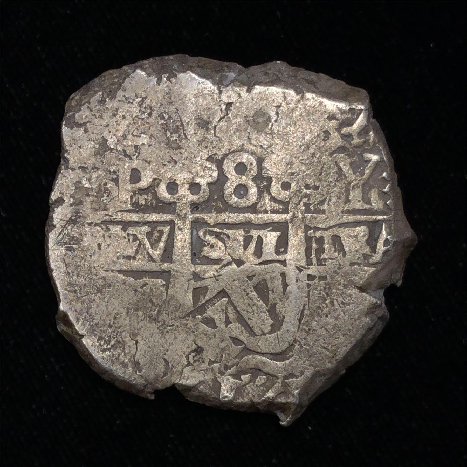 8 Reale Certified Genuine Treasure Coin