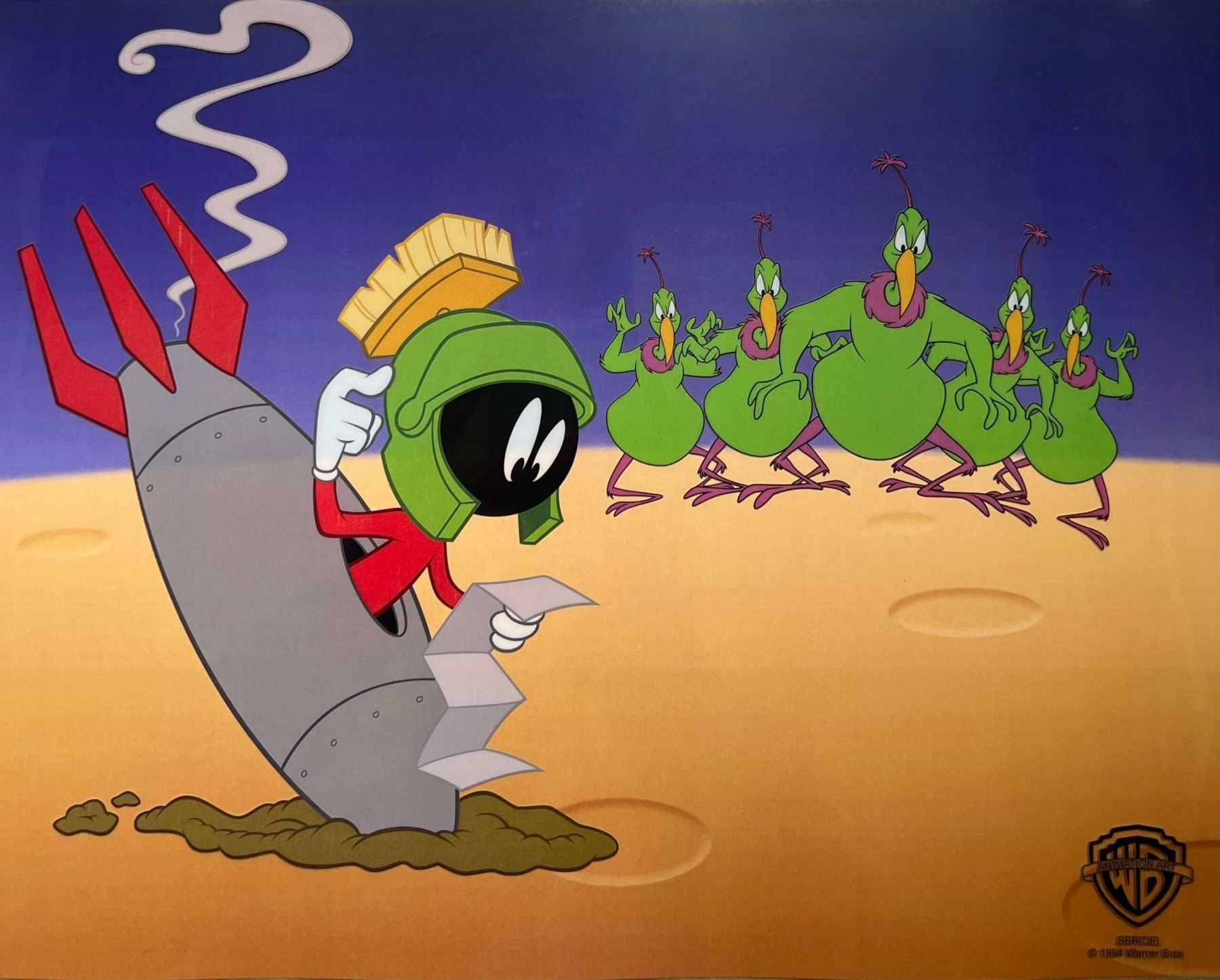 Warner Bros Looney Tunes Marvin the Martian & The Instant Martian Soldiers