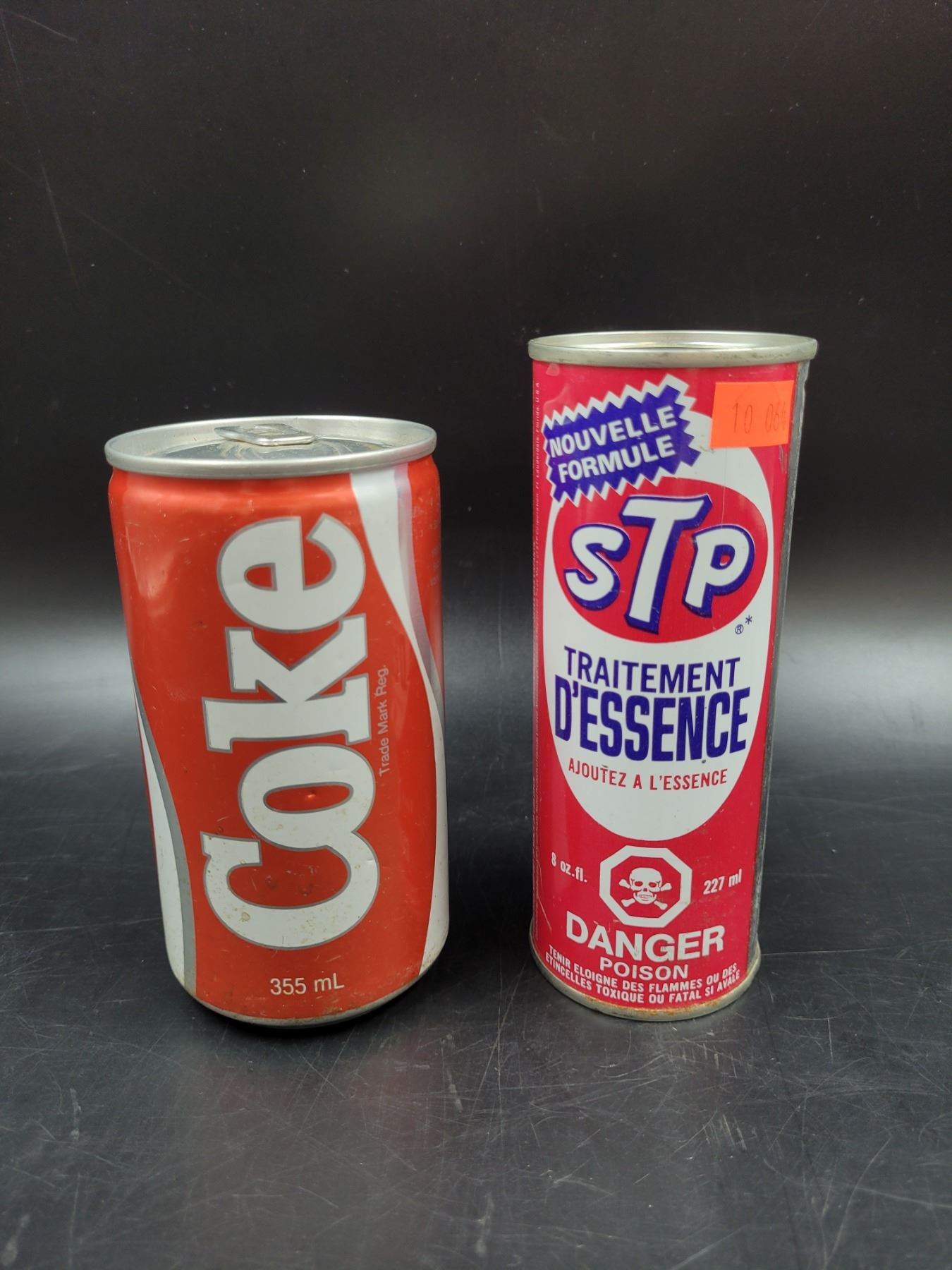 Vintage STP Gas Treatment Tin