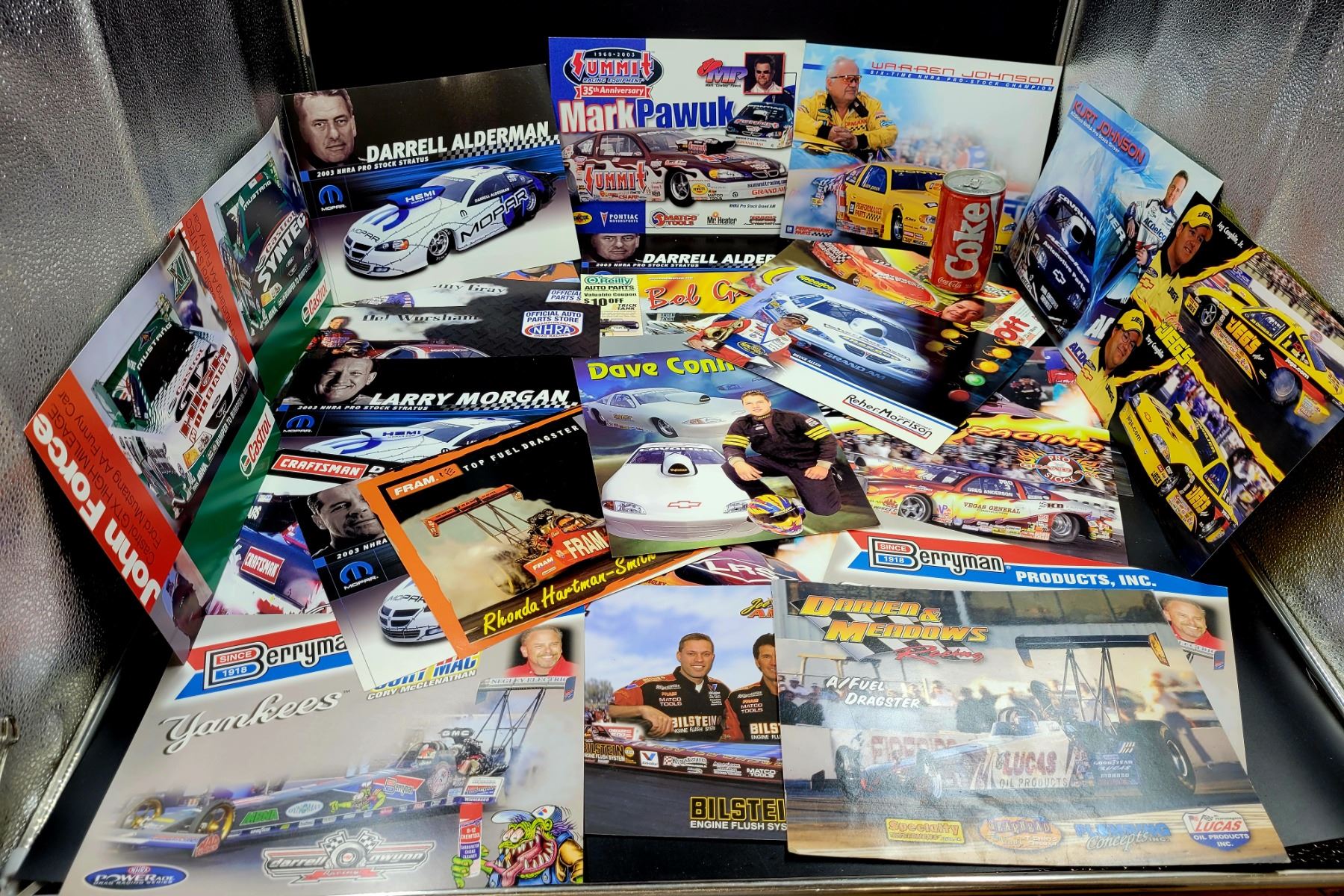 Vintage Nascar Poster Lot