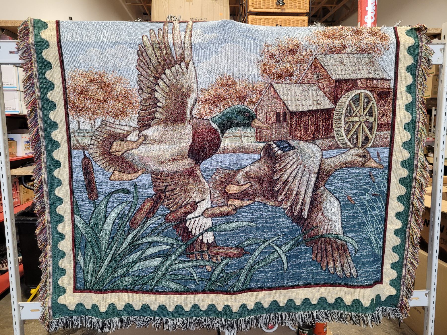 Vintage Duck Wall Tapestry