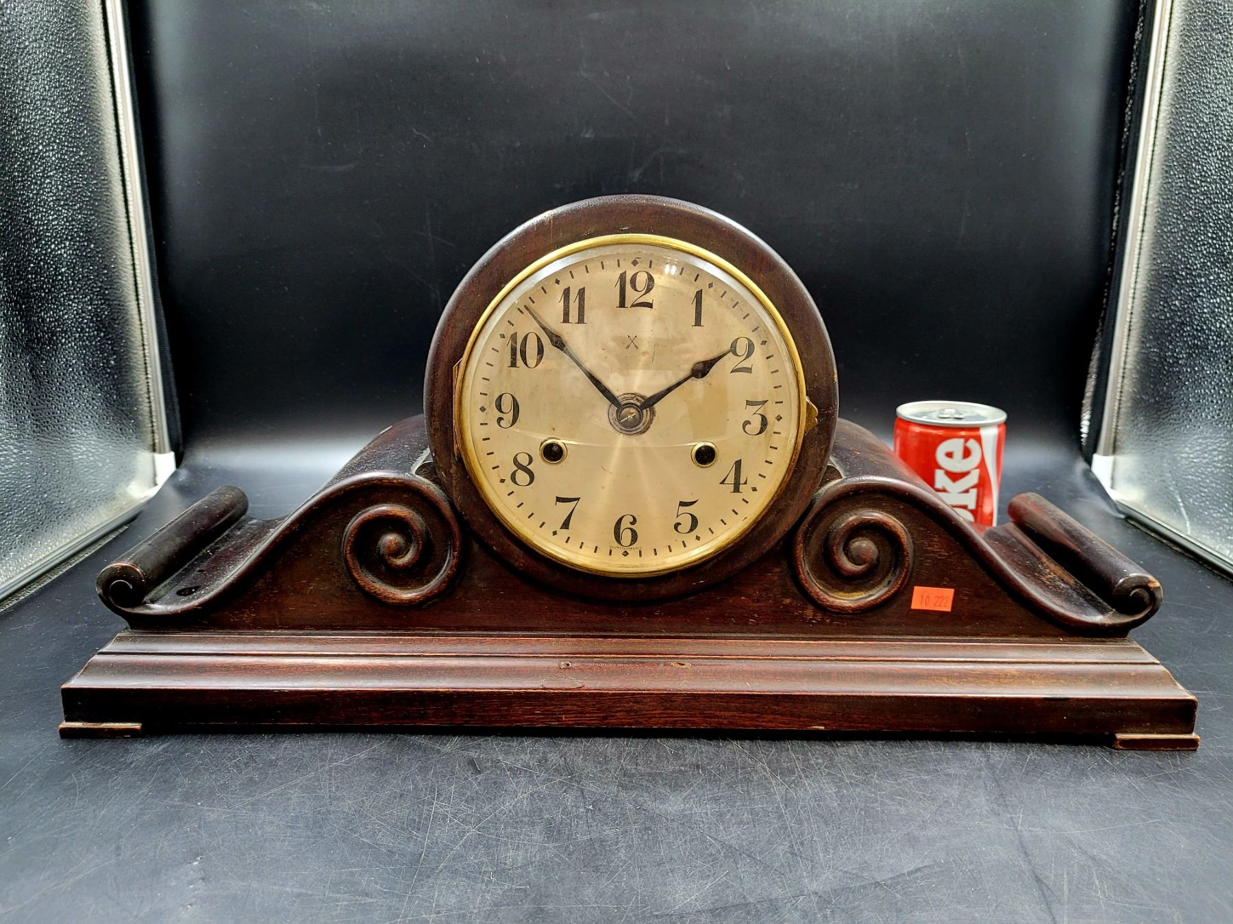 Vintage Wooden Mantle Clock