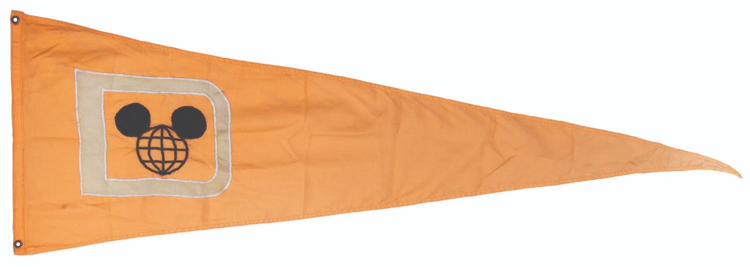 A Pair of Walt Disney World Seven Seas Lagoon Flags. - Van Eaton Galleries