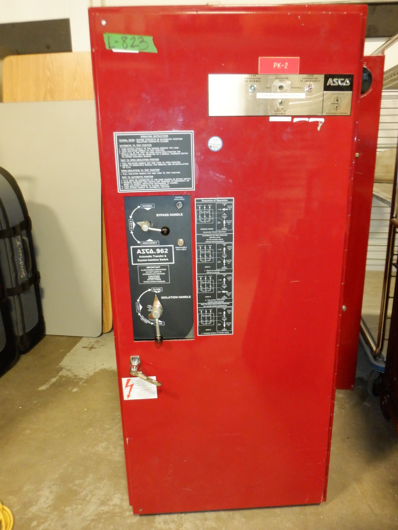 ASCA Automatic transfer & Bypass -isolation switch system. Electrical ...