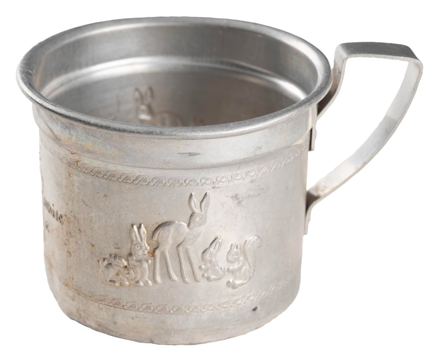 A 1930s Snow White Tin Cup. - Van Eaton Galleries