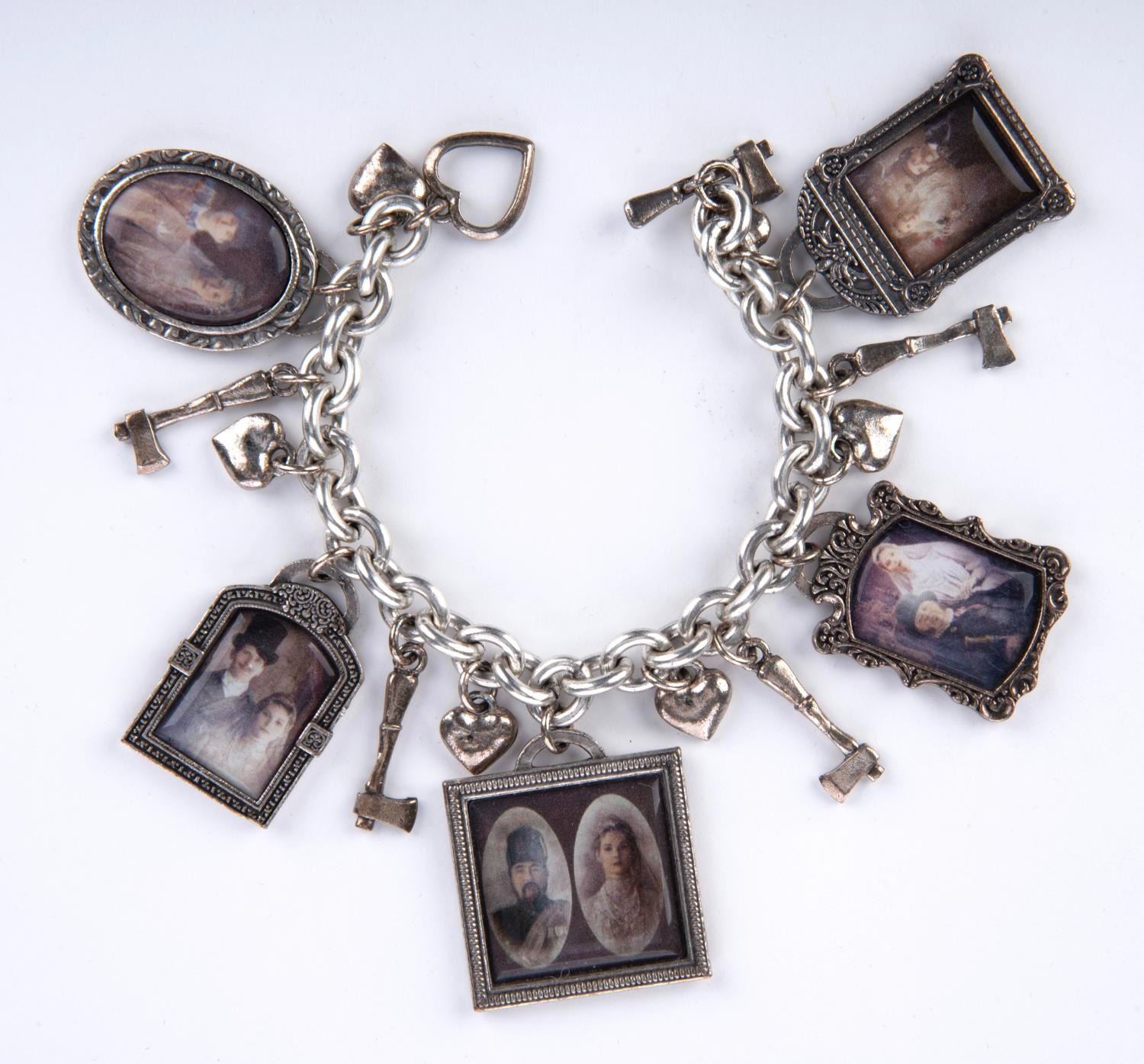 A Classic Hardware Haunted Mansion Charm Bracelet.