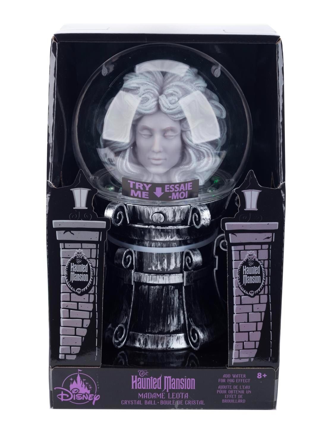 A Haunted Mansion Madame Leota Crystal Ball Toy.