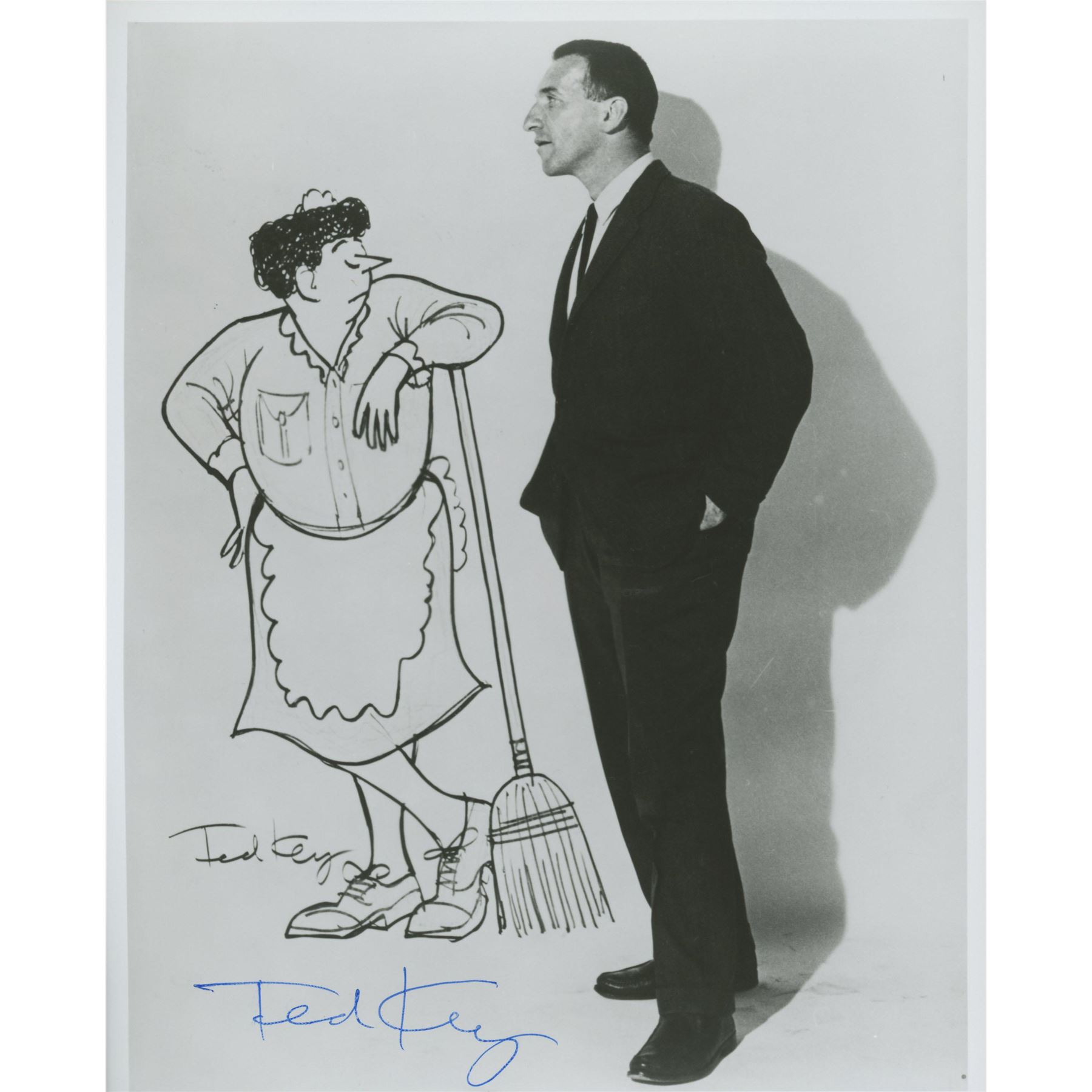 Hazel Ted Key signed photo. GFA Authenticated