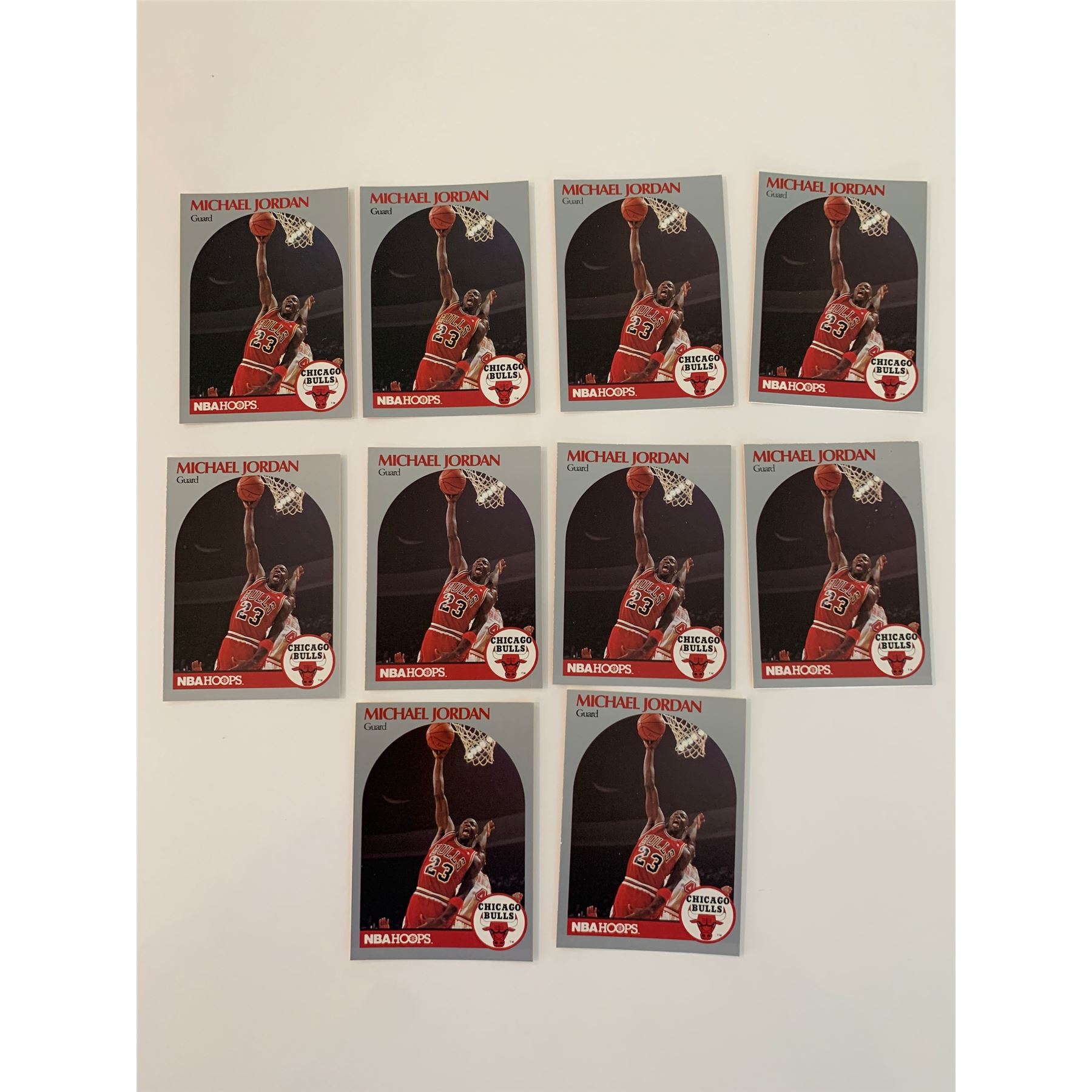 Fleer 1991 Michael Jordan basketball card unsigned