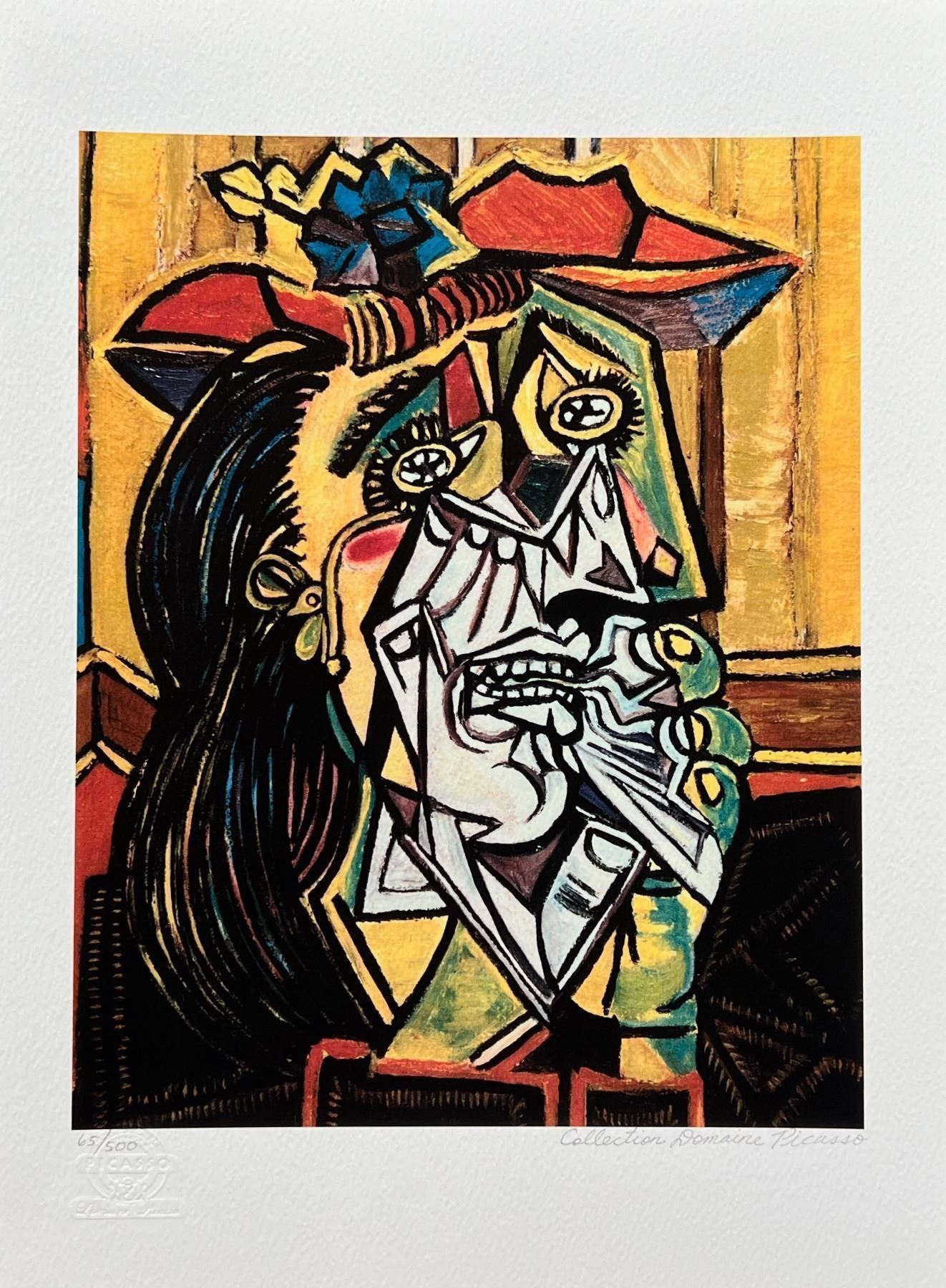 Pablo Picasso CRYING WEEPING WOMAN Estate Signed Limited Edition Giclee ...