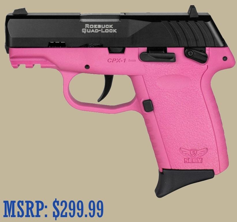 SCCY CPX-1 9MM PINK Pistol