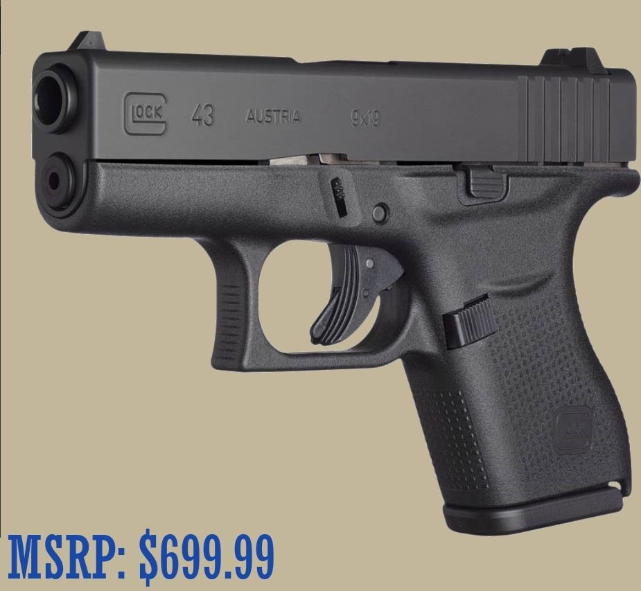 Glock G45 Gen3 9mm Pistol