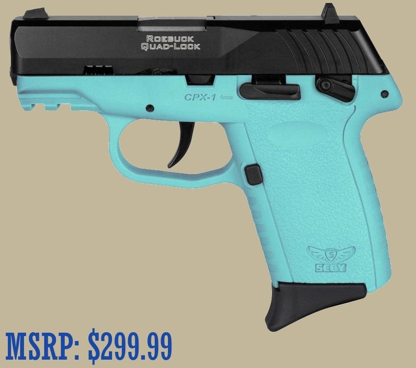 SCCY CPX-1 9MM BLUE Pistol