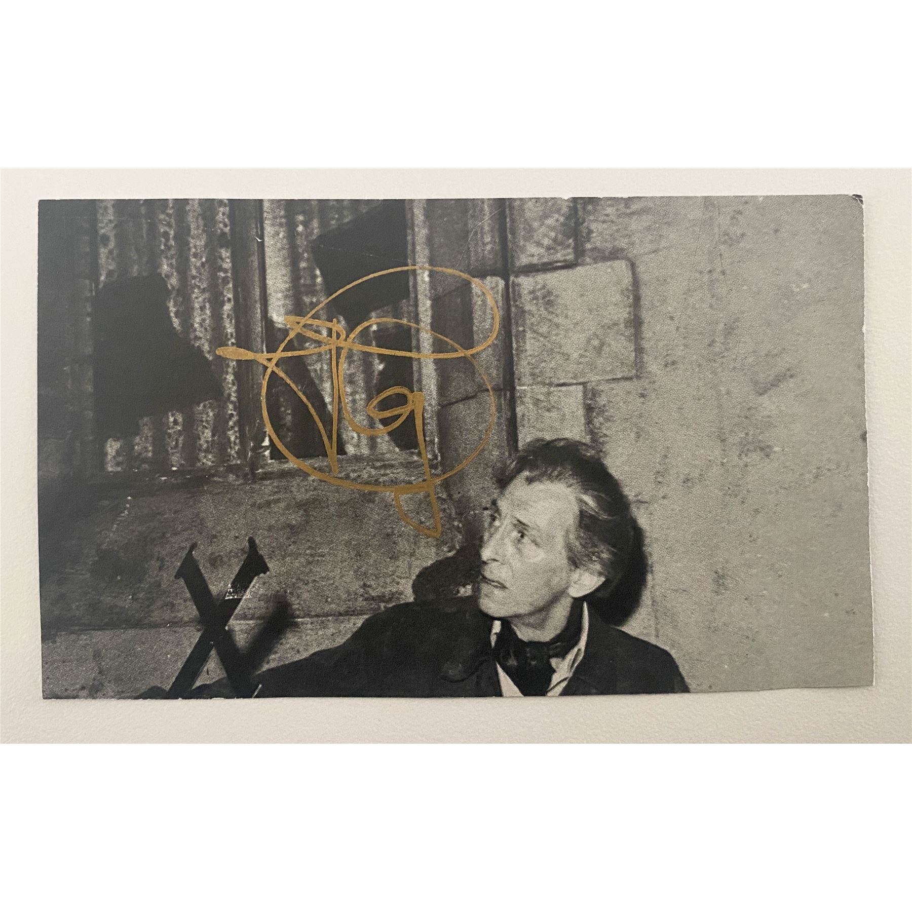 Actor Peter Cushing signed photo