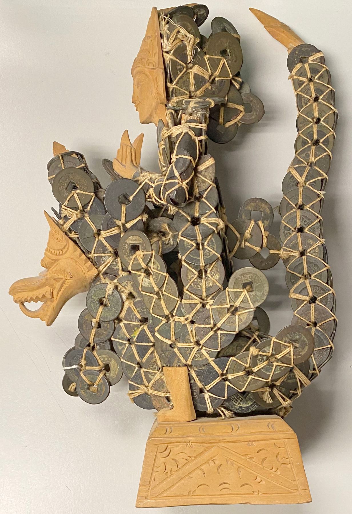 INDONESIA: Bali, cash coin statue (1418g), XF - Stephen Album Rare Coins