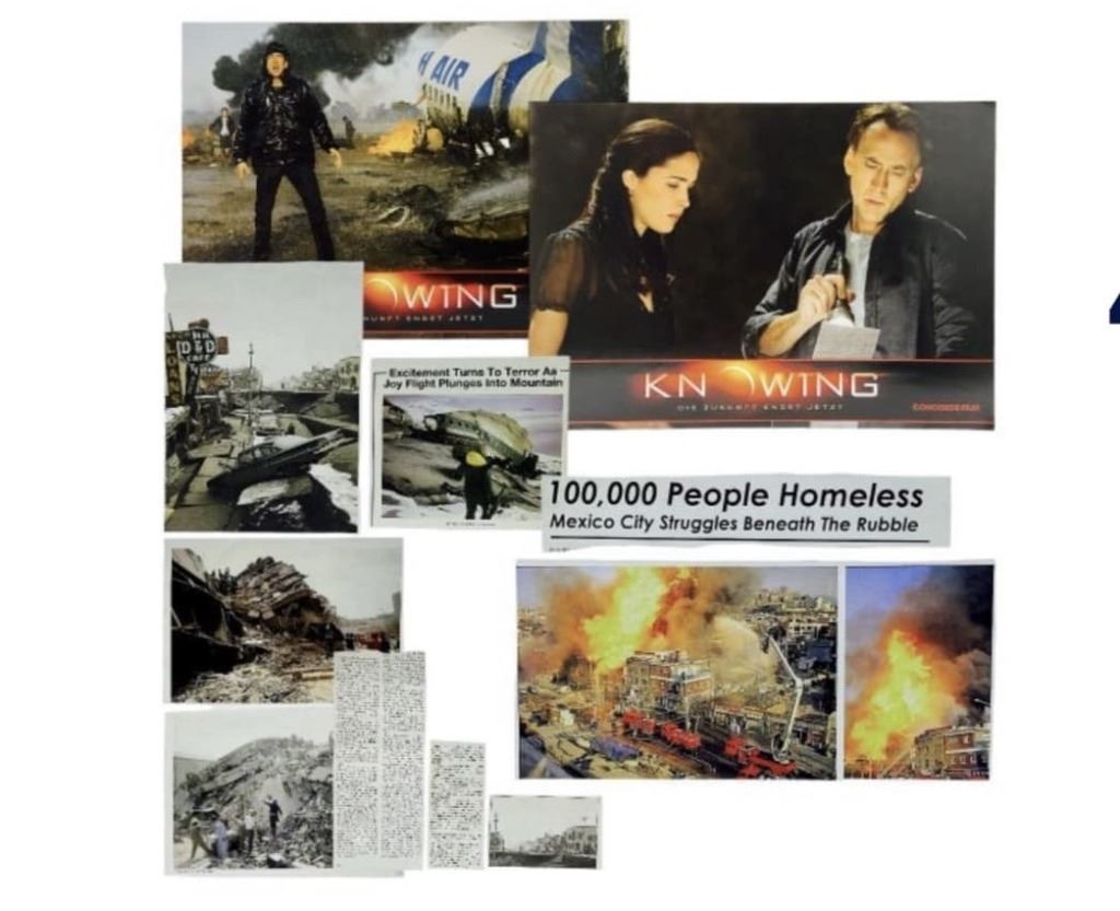 Knowing (2009) - John Koestler (Nicolas Cage) Prop Clippings