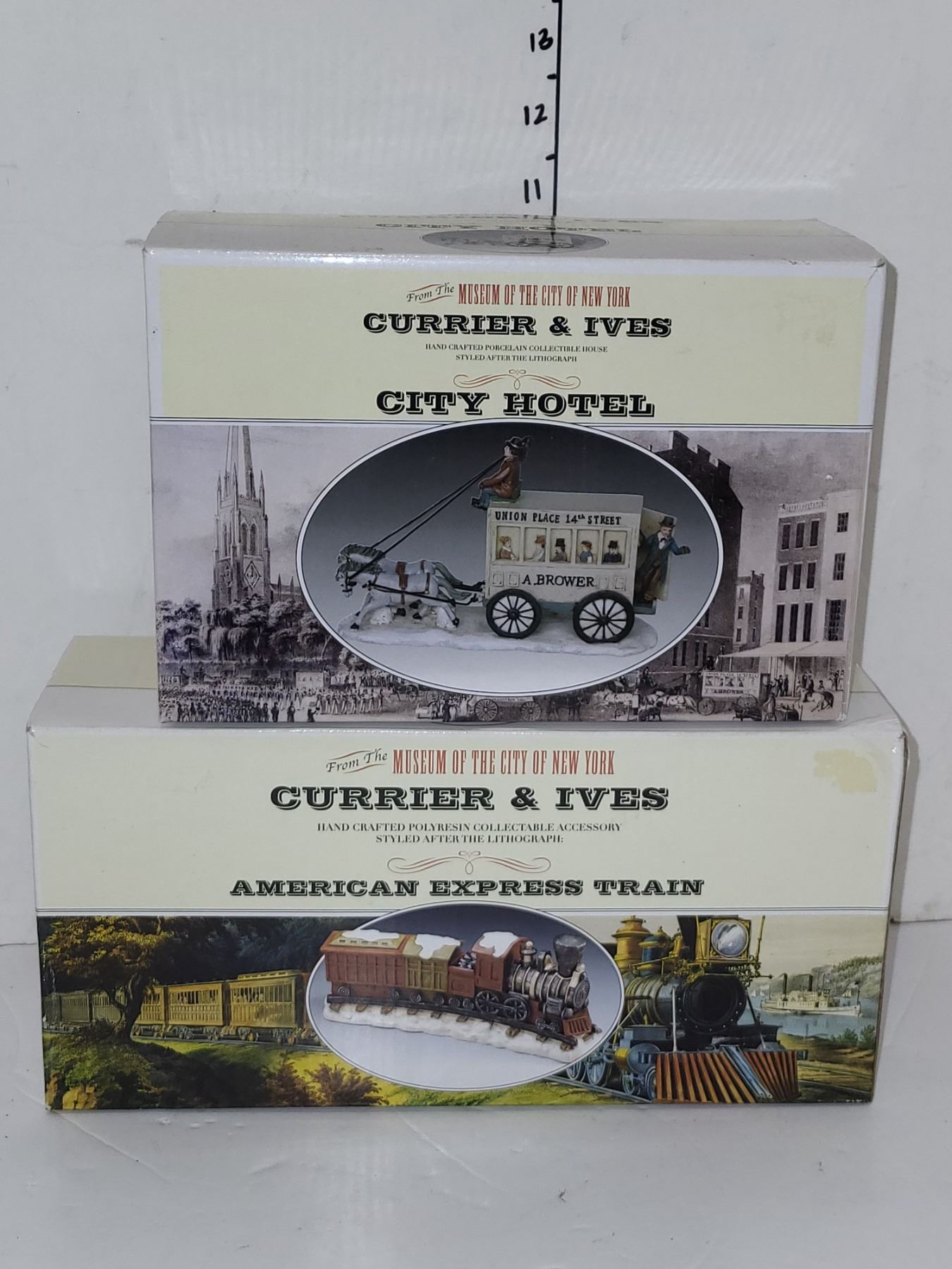 Vintage 2009 Museum Of The City New York Currier & Ives Collectible ...
